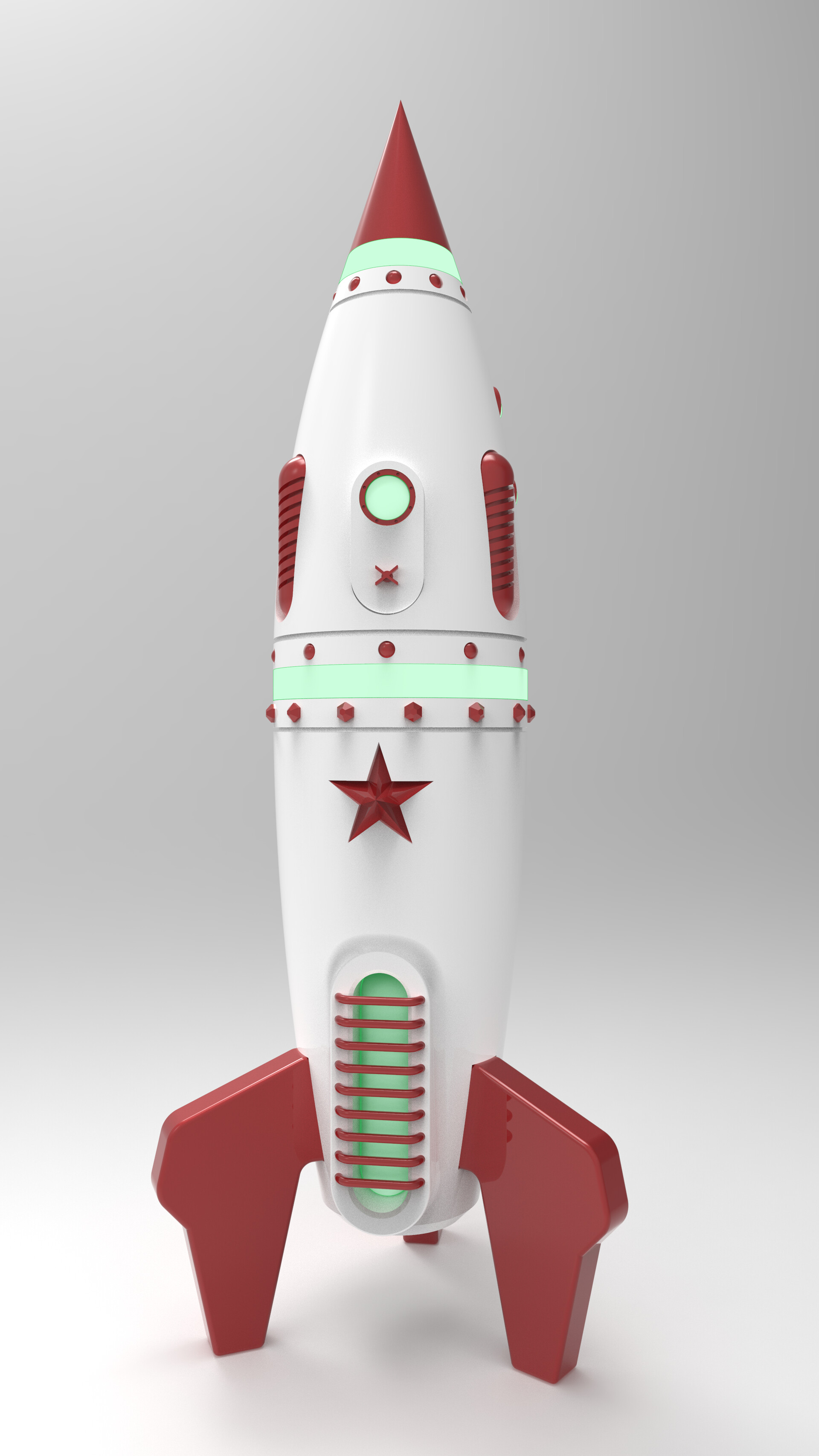 ArtStation - Toy Rocket