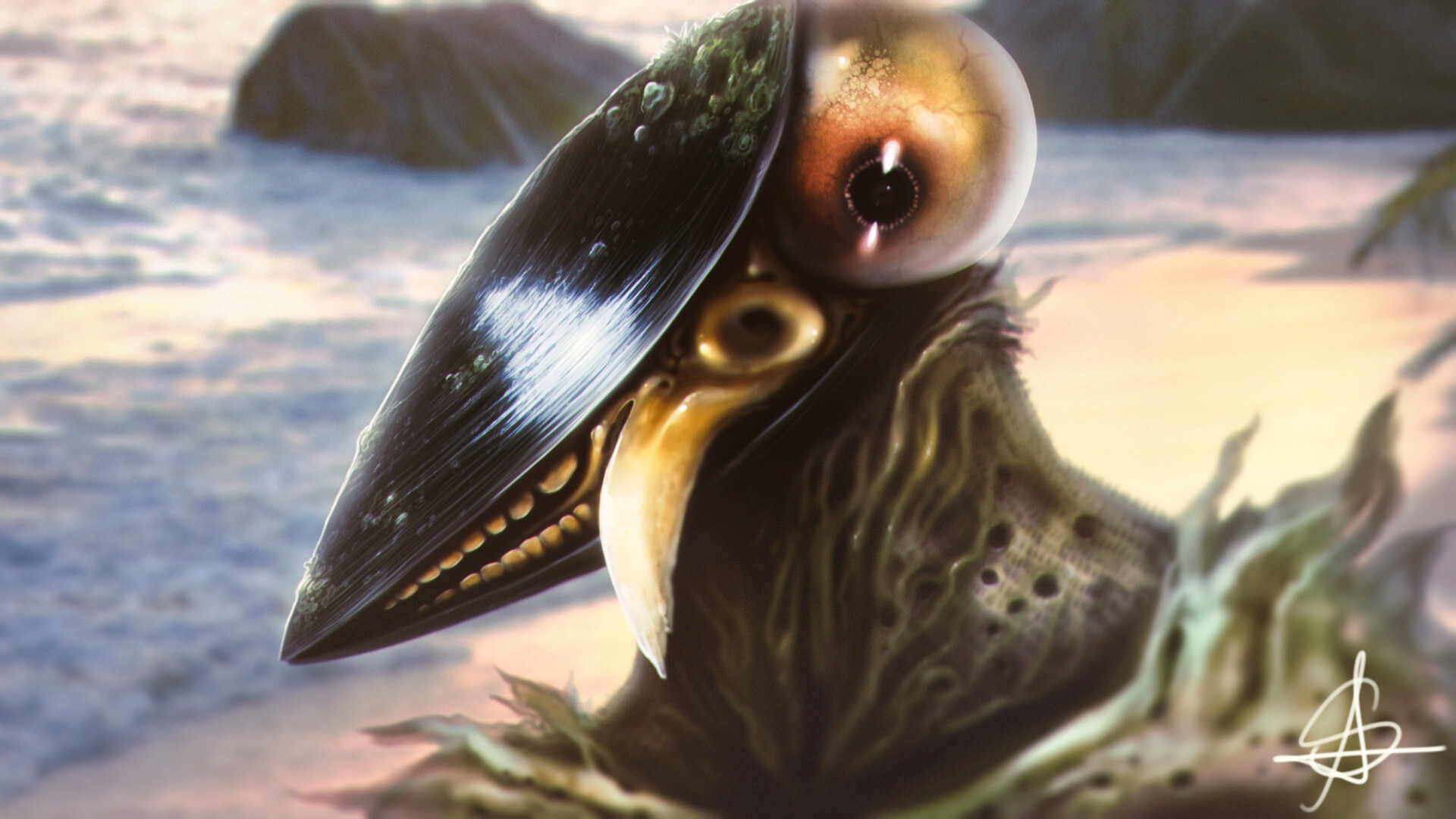 ArtStation - Mussel Man