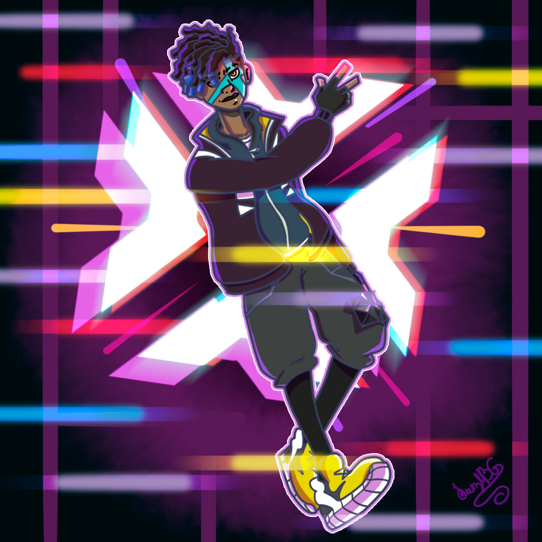 ArtStation - Ekko True Damage Fan Art