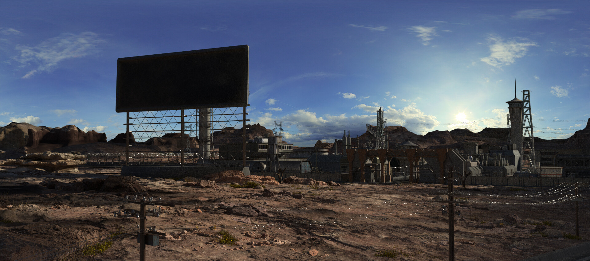 ArtStation - Military base