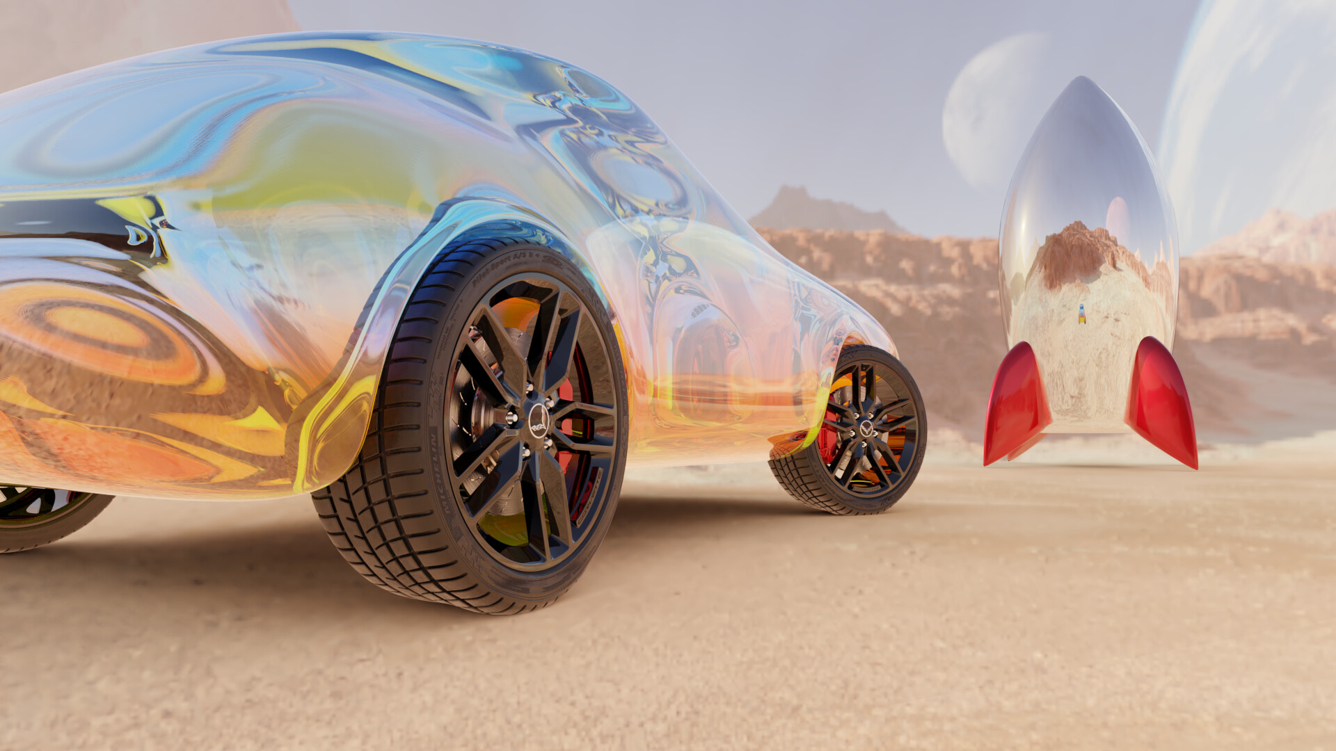 ArtStation - Mars automotive