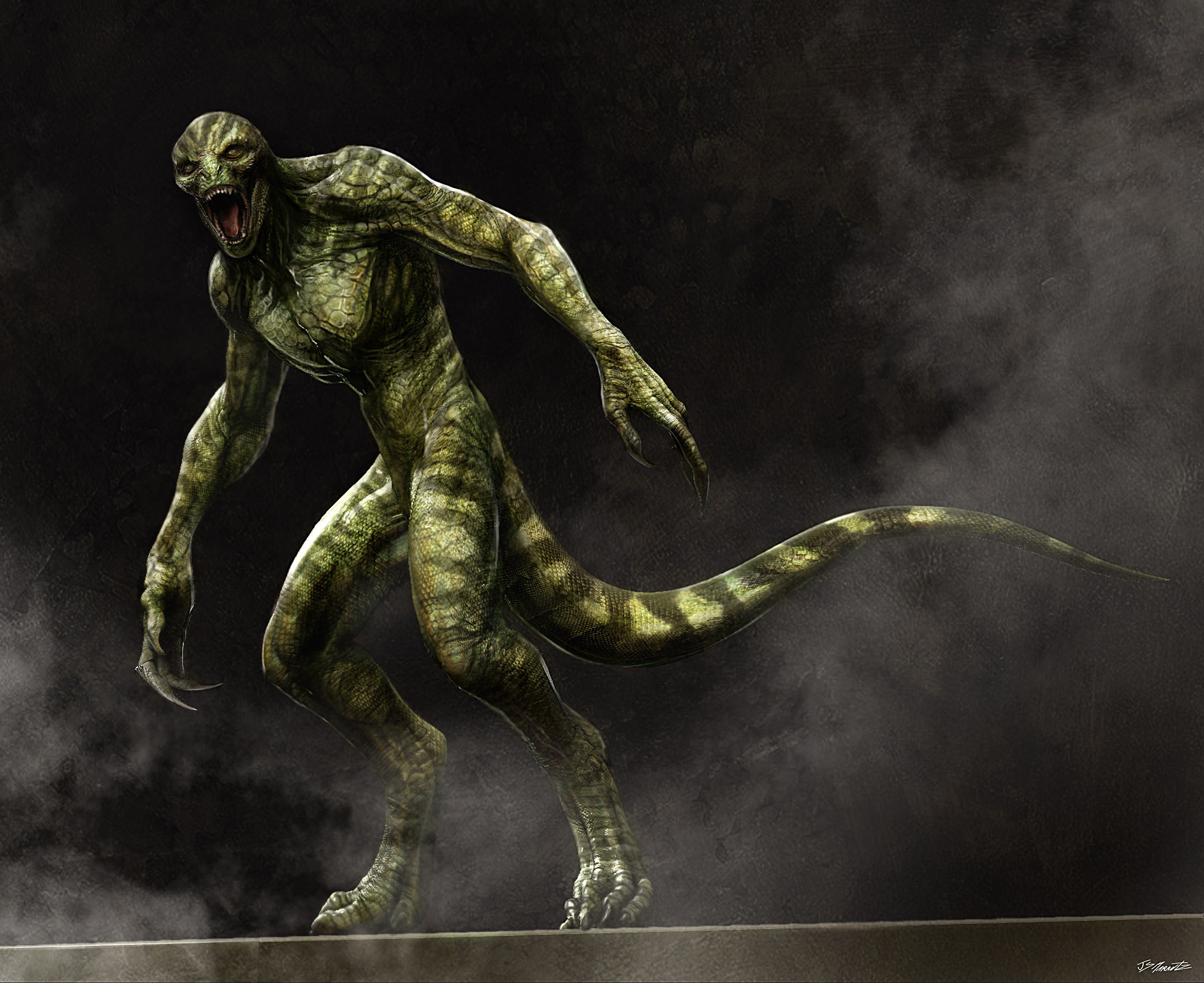 Jerad S. Marantz - Amazing Spiderman Lizard Designs