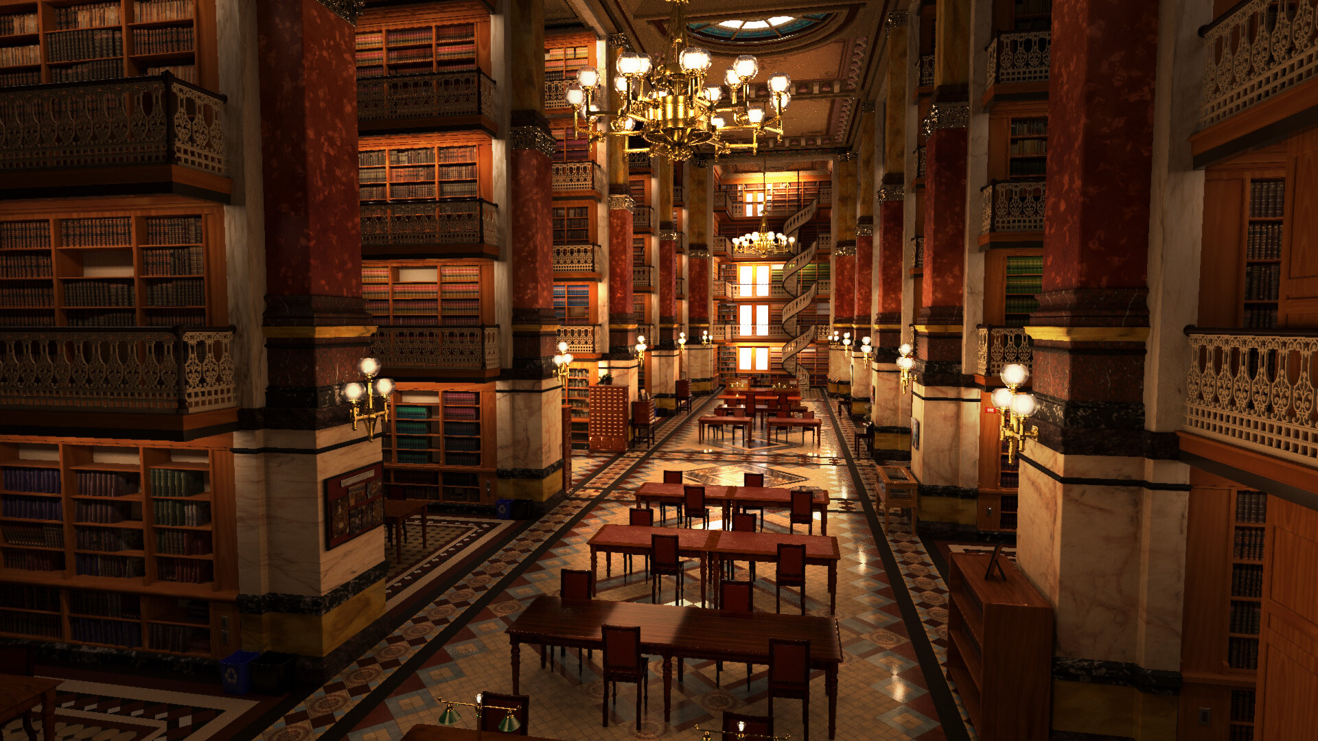ArtStation - Law Library
