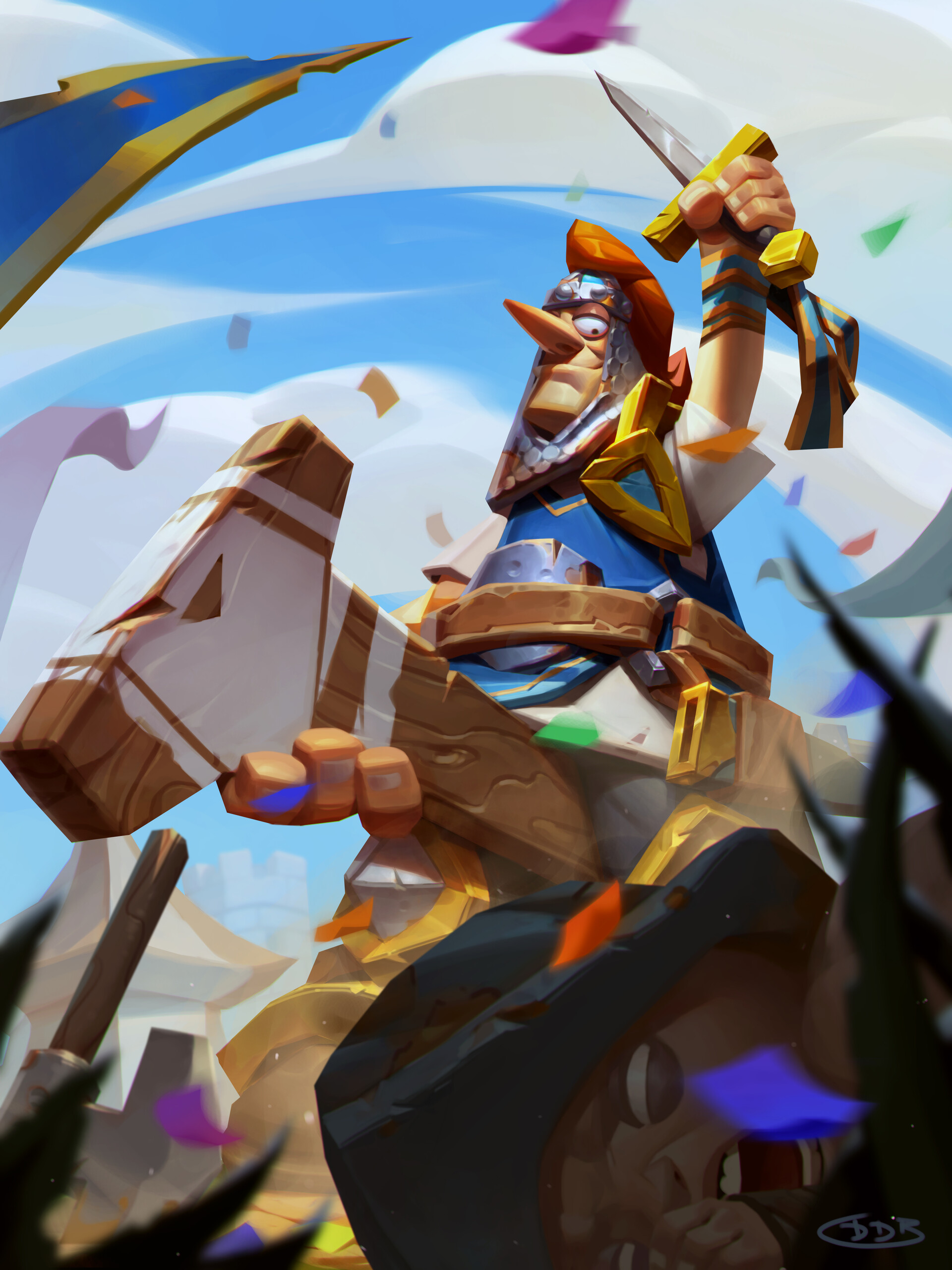 ArtStation - Trojan Knight