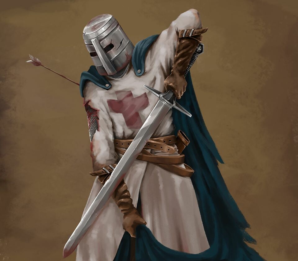 ArtStation - Knight Templer (WIP)
