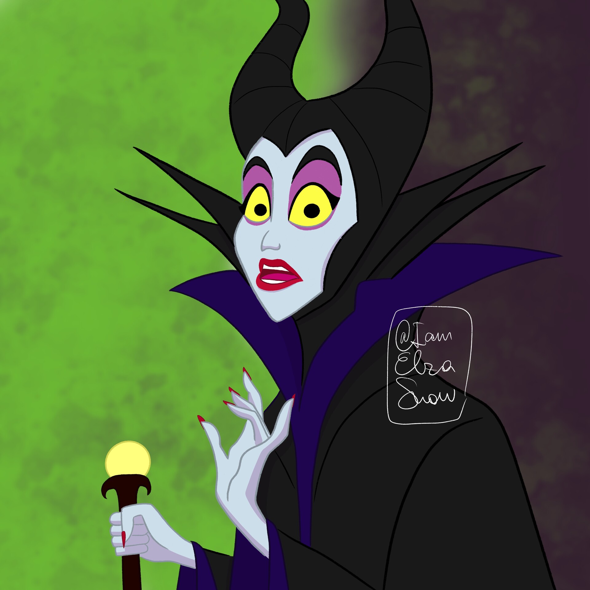 Elza Snow - Disney Fan Art Part 1