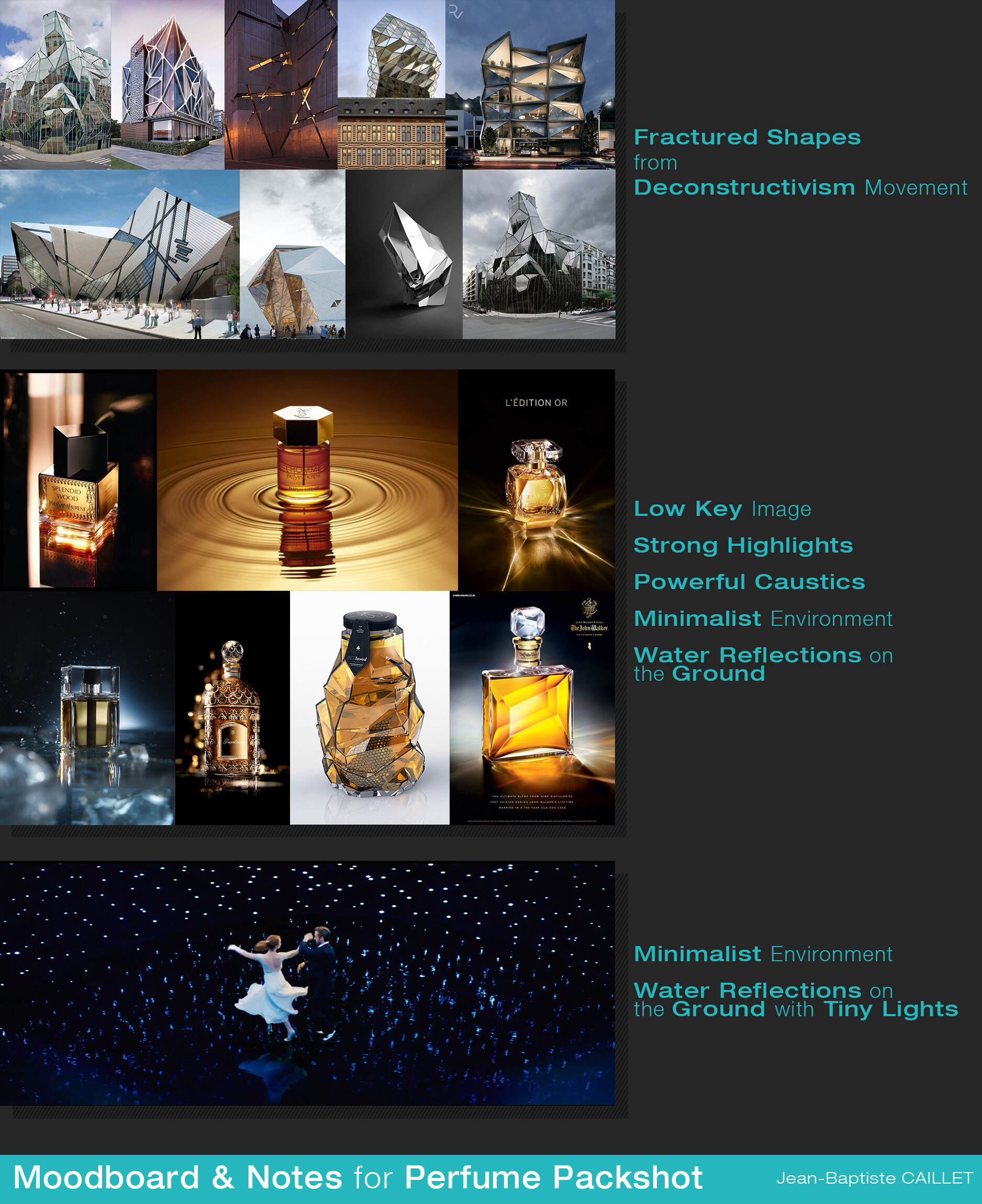 JB CAILLET - [BREAKDOWNS] " ROBUST " Perfume Packshot Design