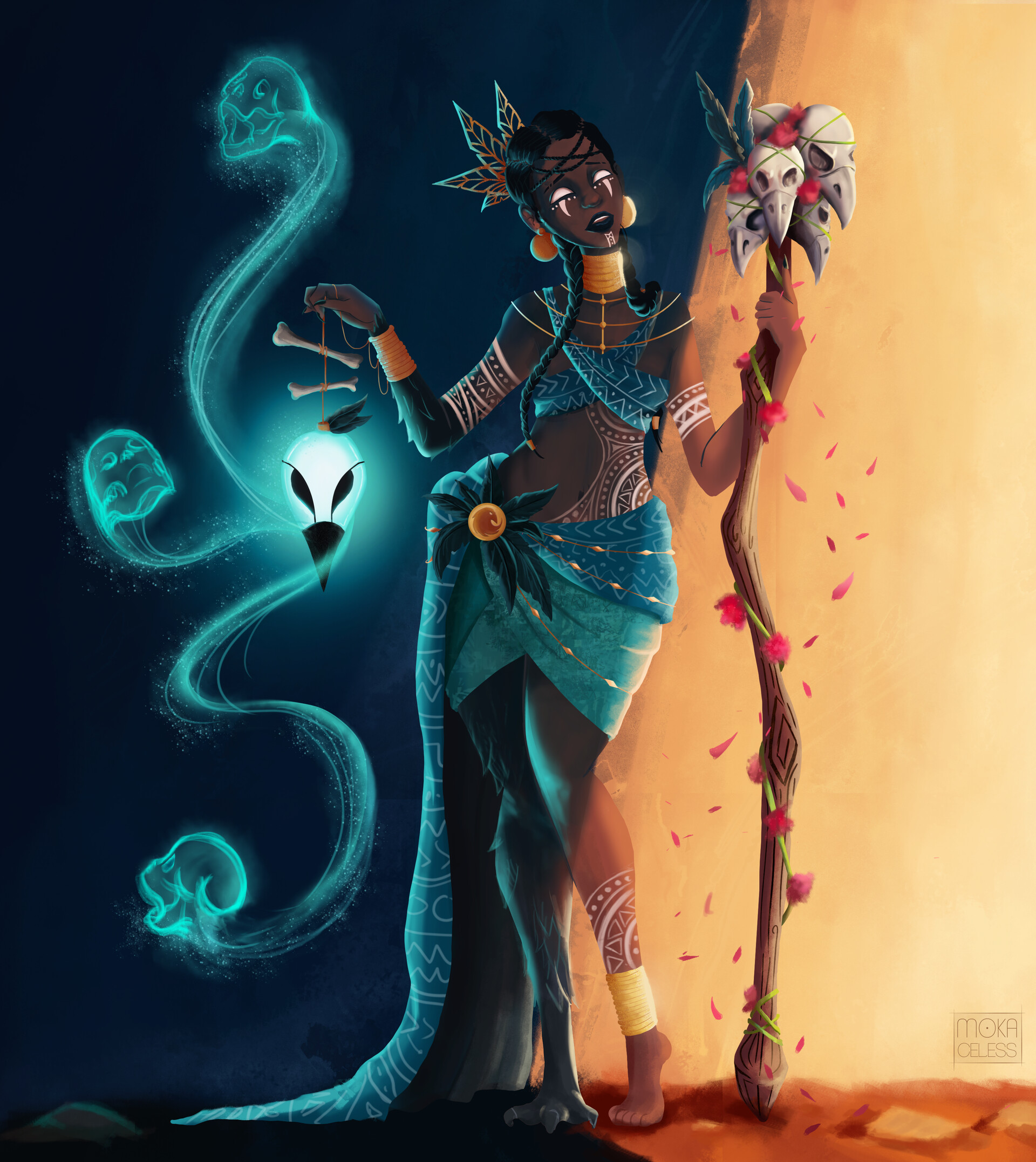 ArtStation - African Shaman