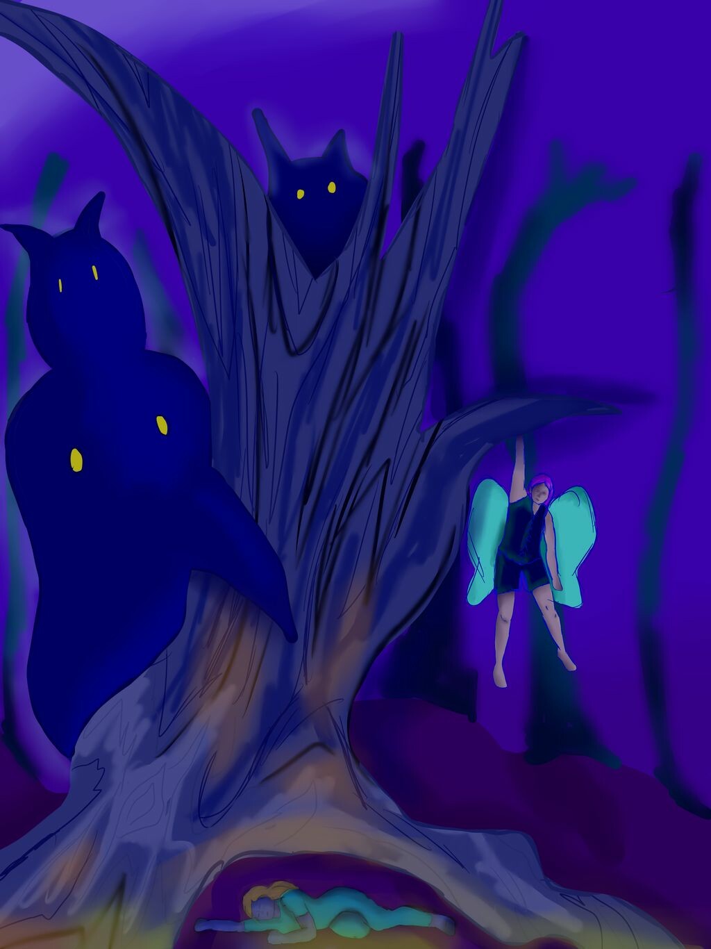 ArtStation - Forest scene