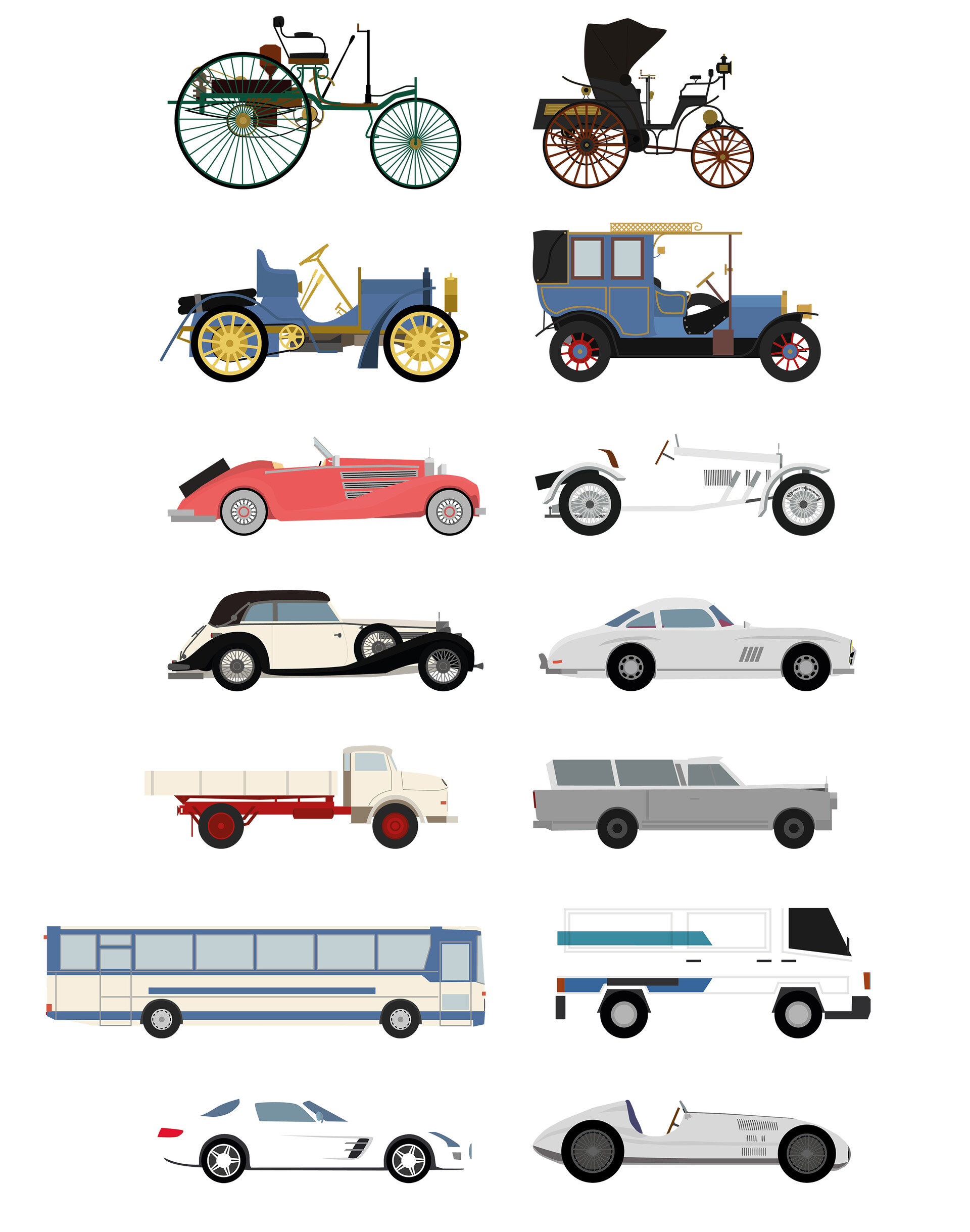 ArtStation - 2D Cars