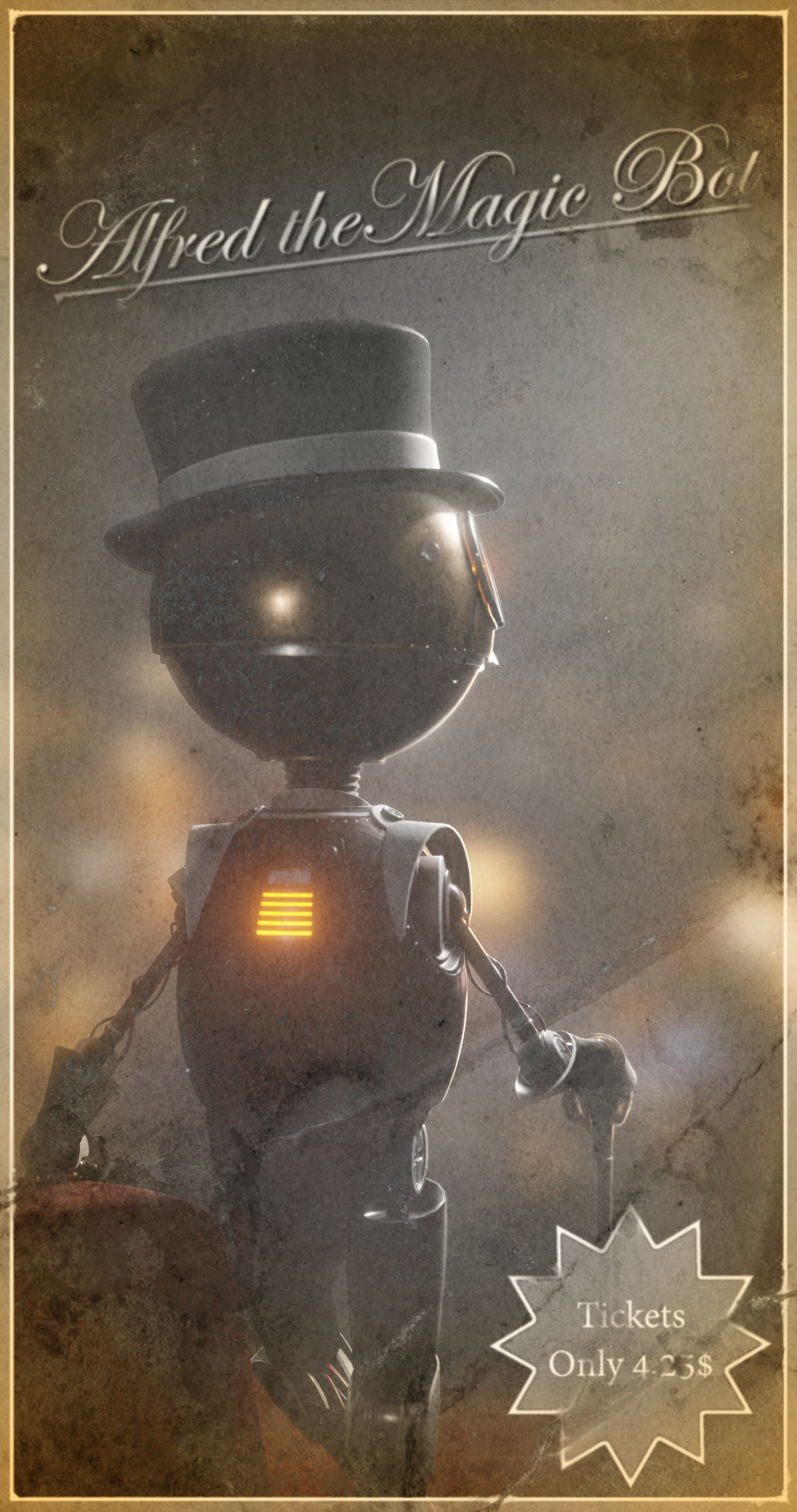 ArtStation - Alfred the magic robot