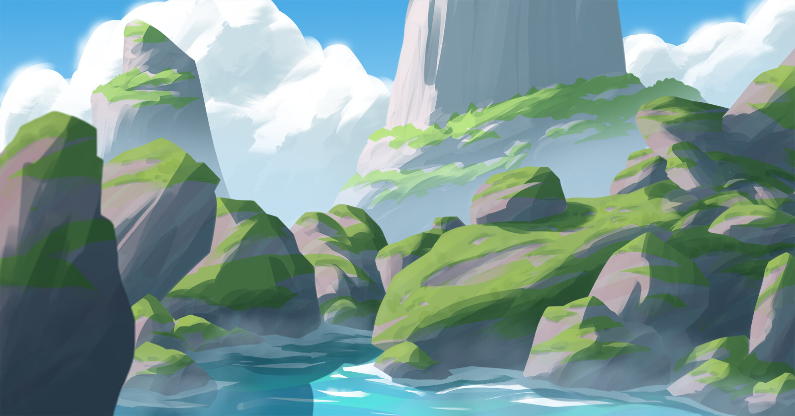 ArtStation - Rock Study