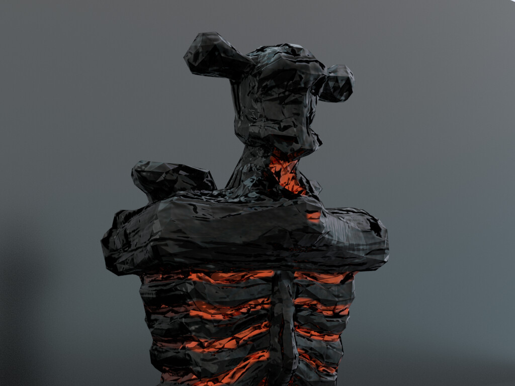 Kelcie Reyes - 3D Model (Fan Art) : Dire Tower from Dota 2