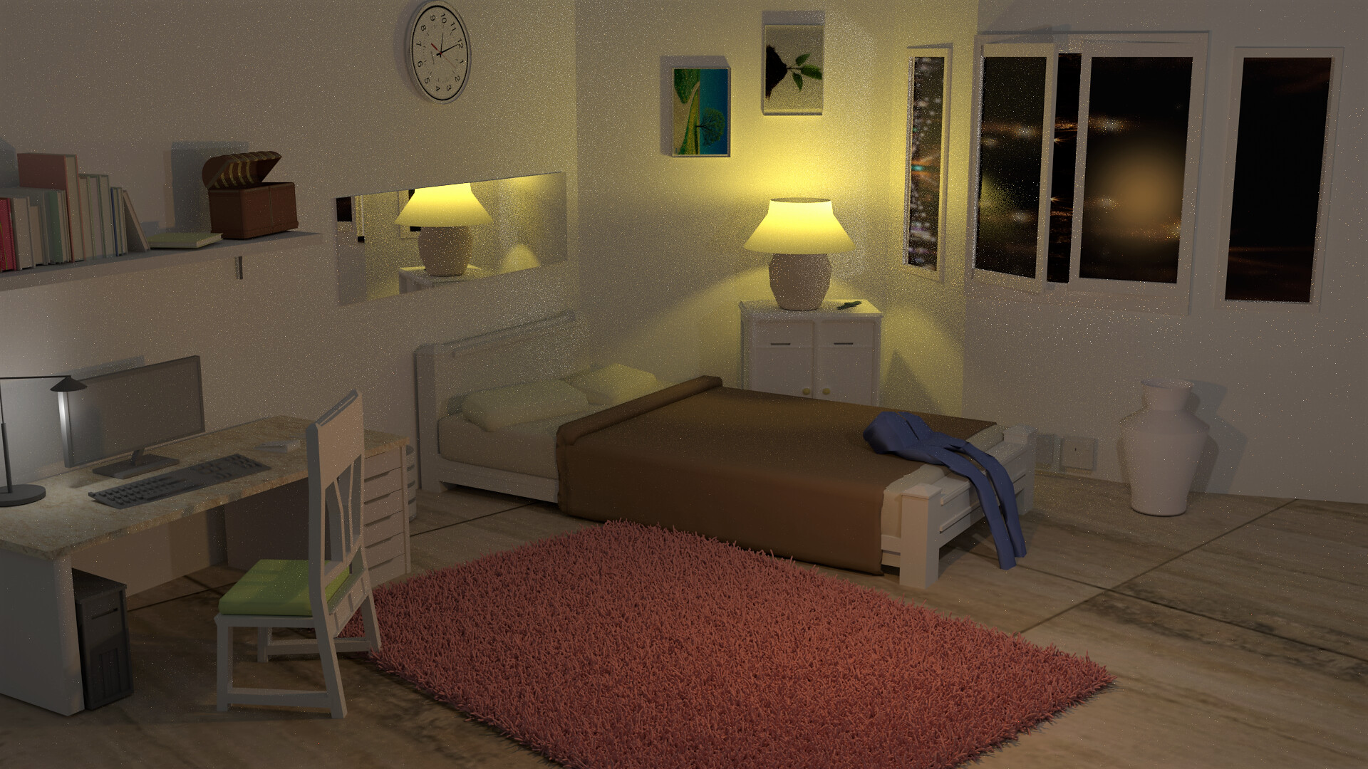 ArtStation - Room 3D modelling #FirstAttempt