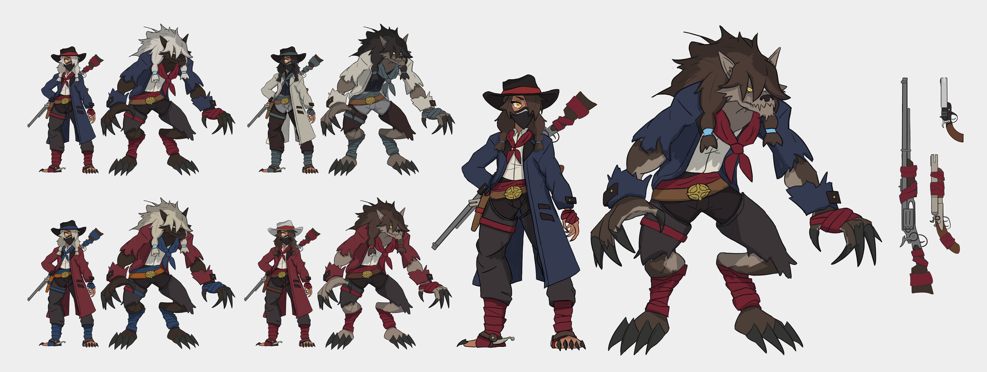 ArtStation - Werewolf Rowley Concept [Updated Character Concept]