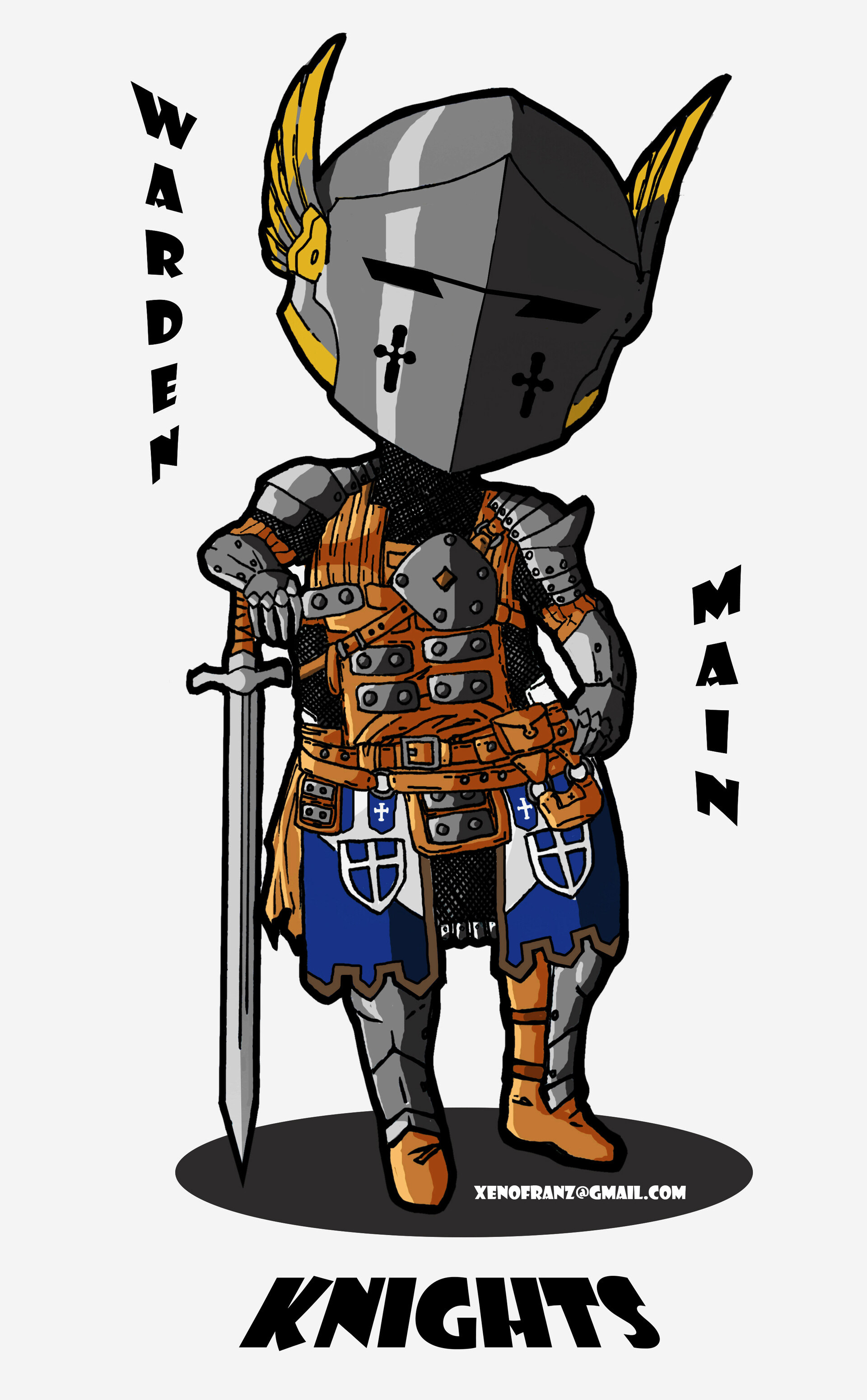 Xenofranz - For Honor - Chibi