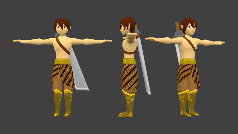 ArtStation - CHaracter Modeling Yanto