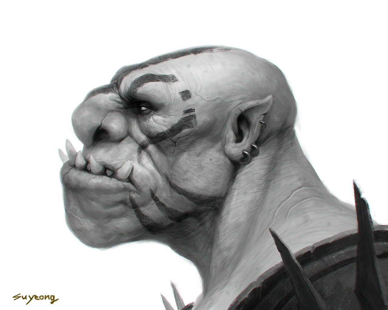 ArtStation - Ogre Warrior