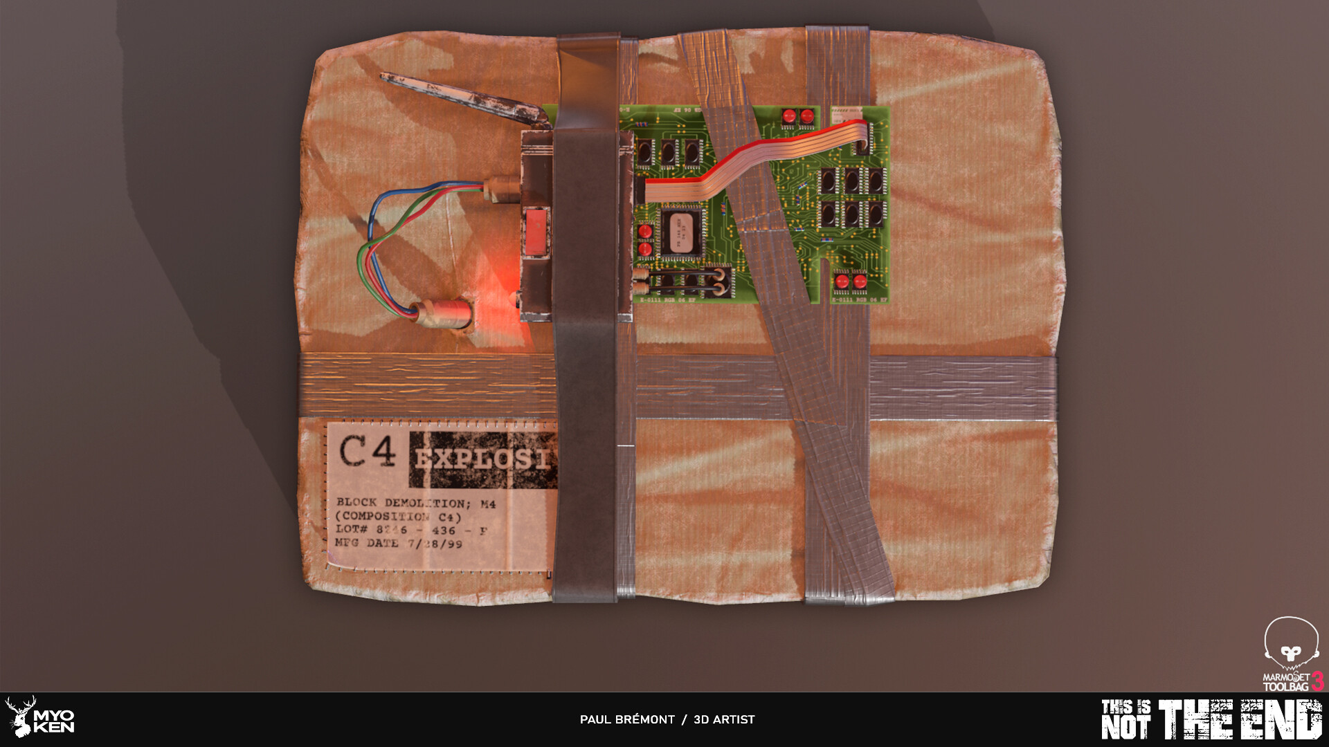 ArtStation - C4 Explosive