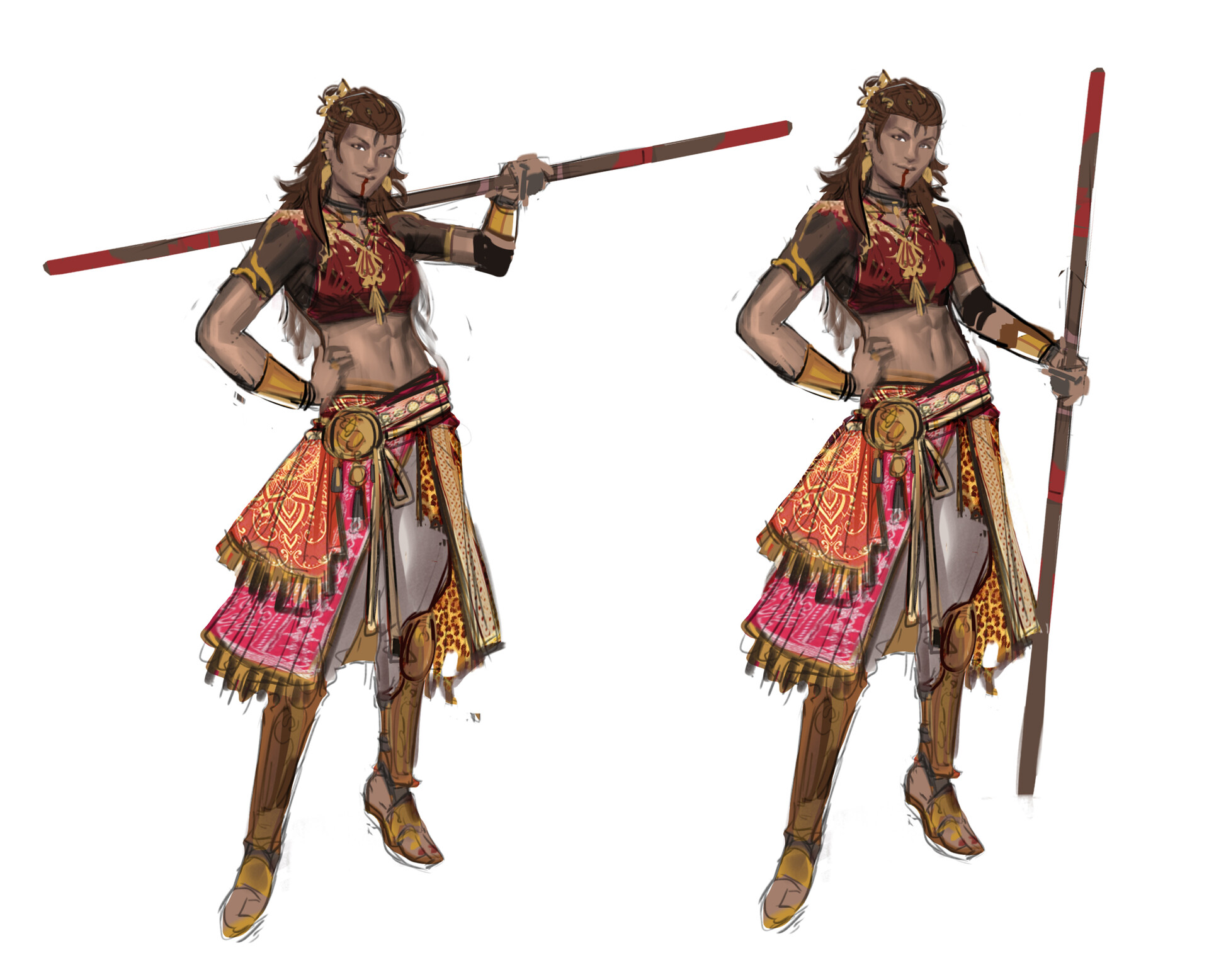 Giulia Carli - Character Sketches - 2019