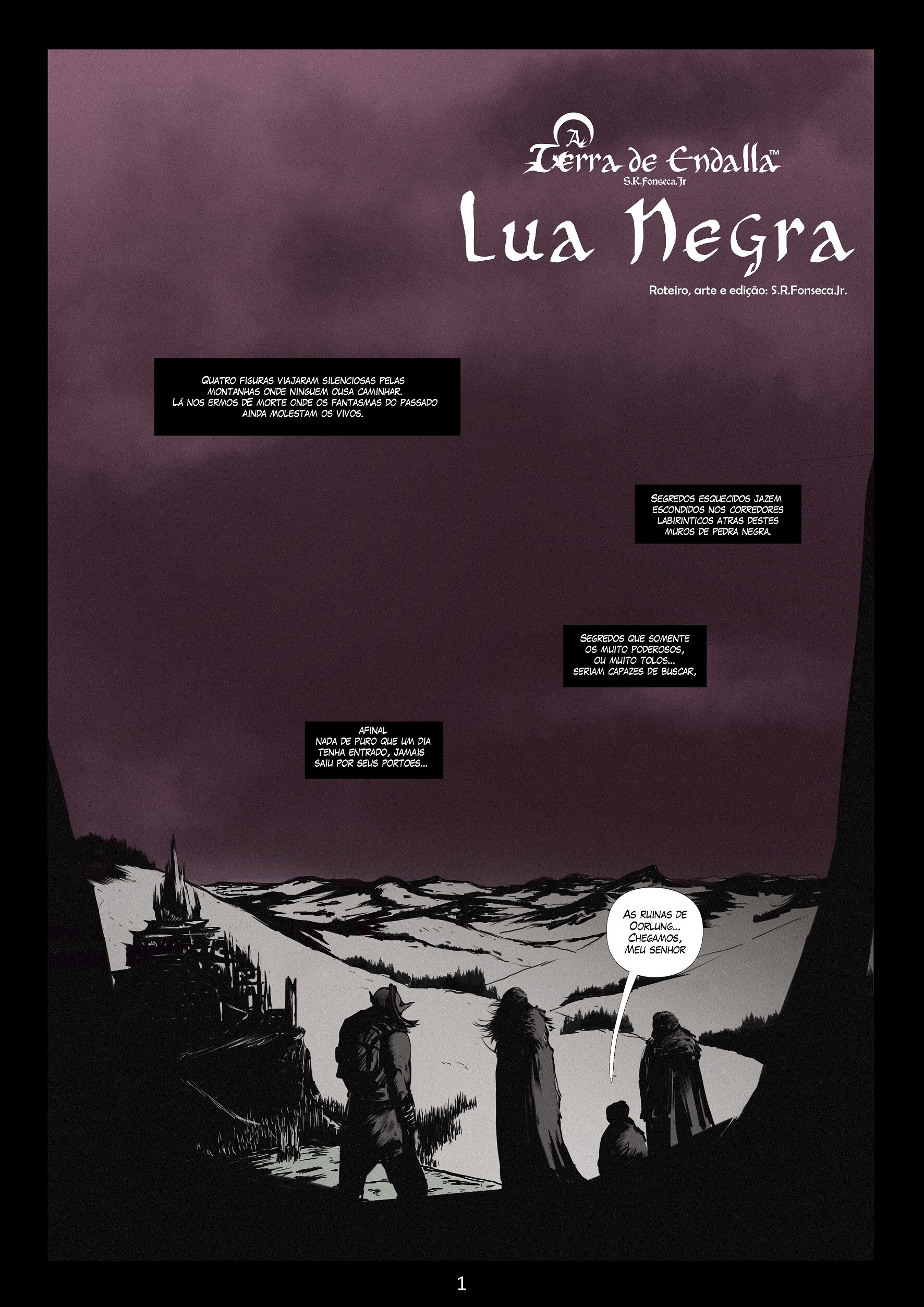 ArtStation - Lua Negra (Black Moon) - Teste (Test)