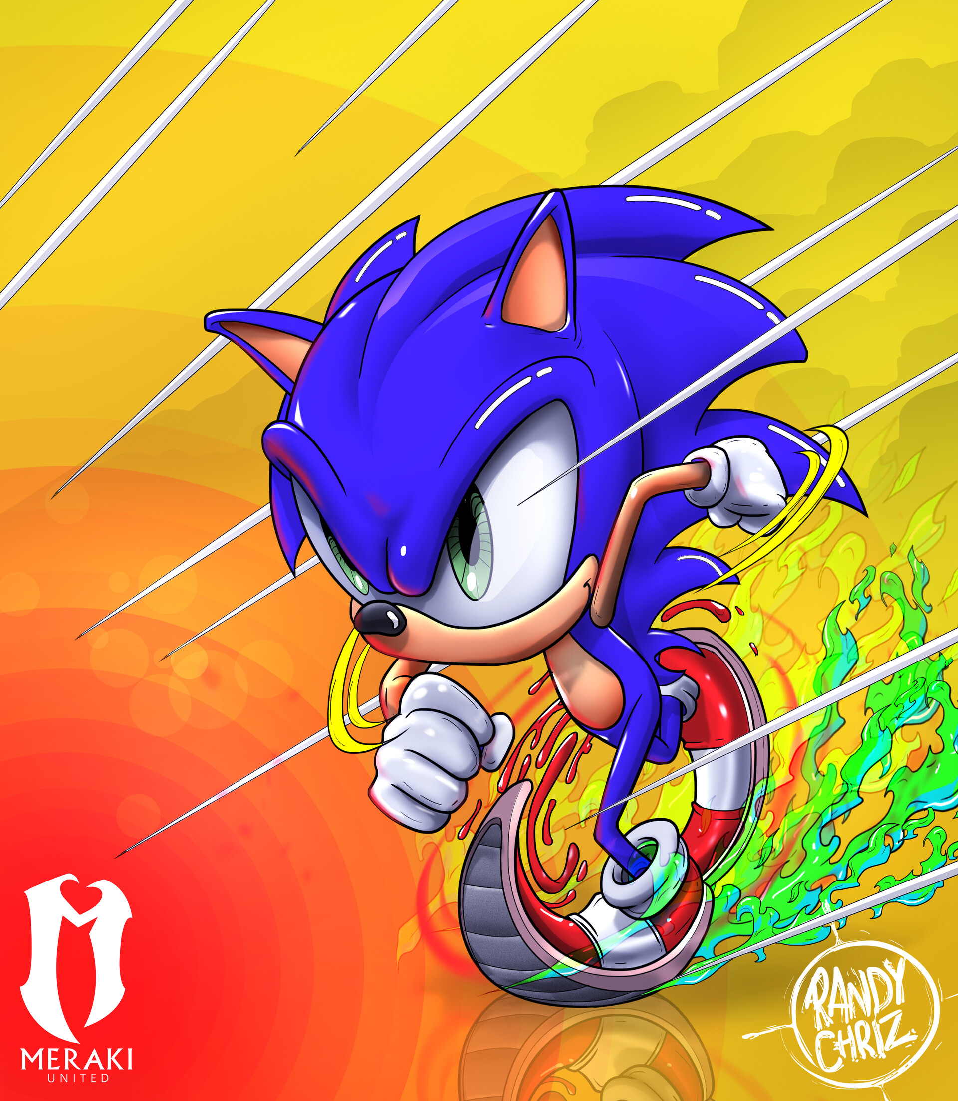 ArtStation - Sonic - fan art