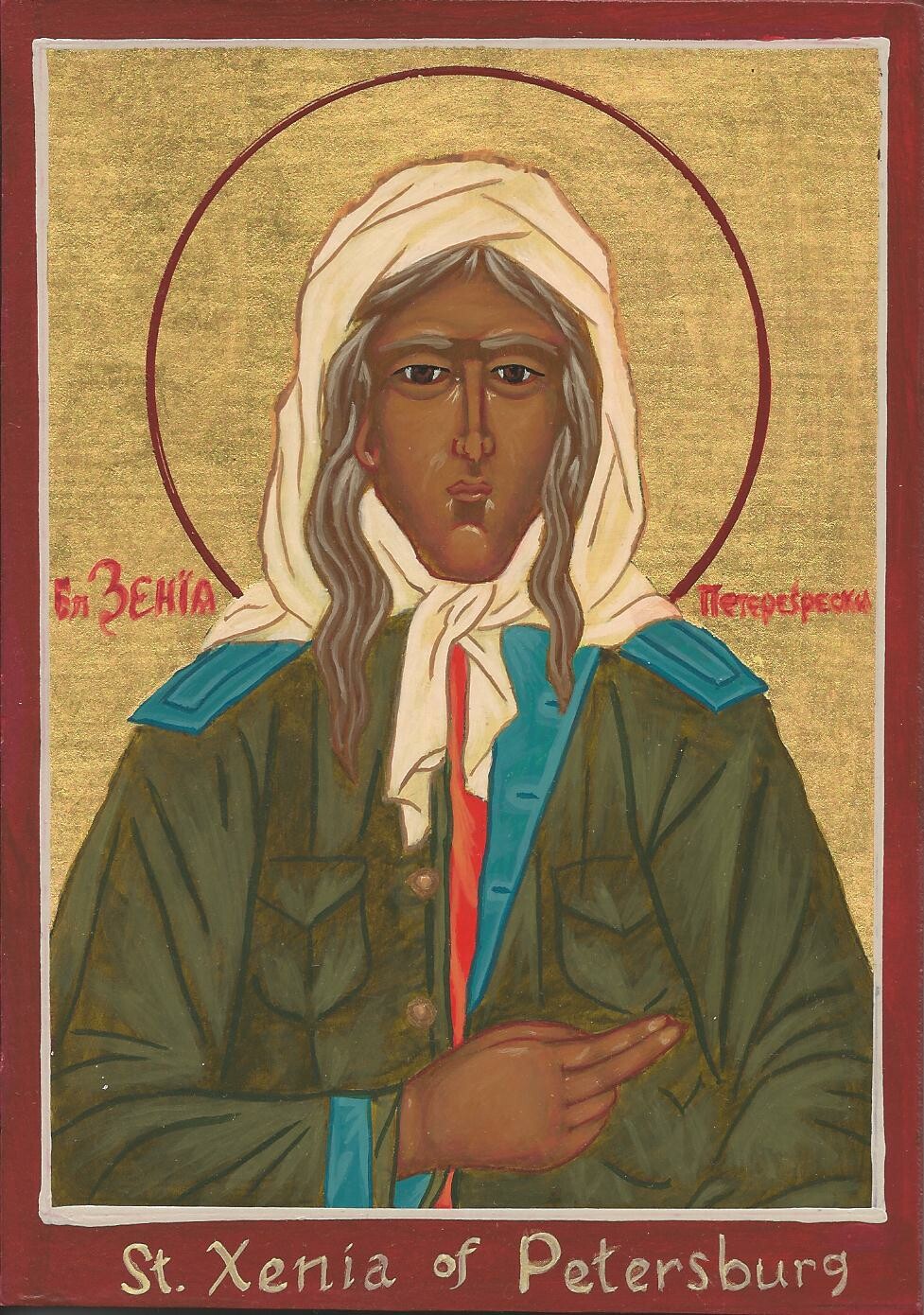 ArtStation - Saint Xenia of Petersburg
