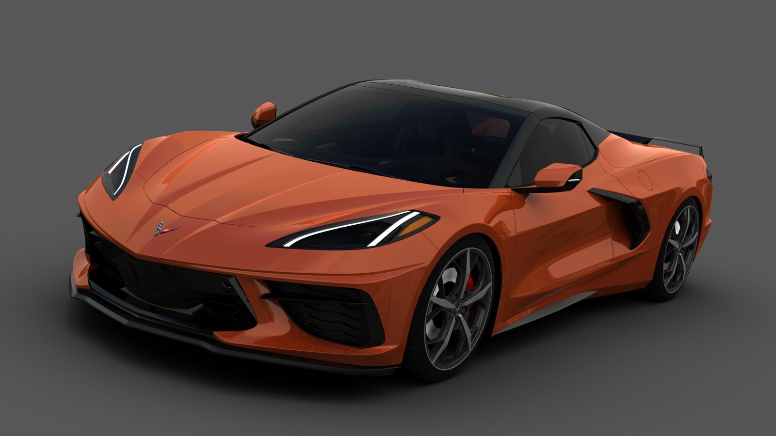 ArtStation - Chevrolet Corvette C8 Stingray Convertible 2020