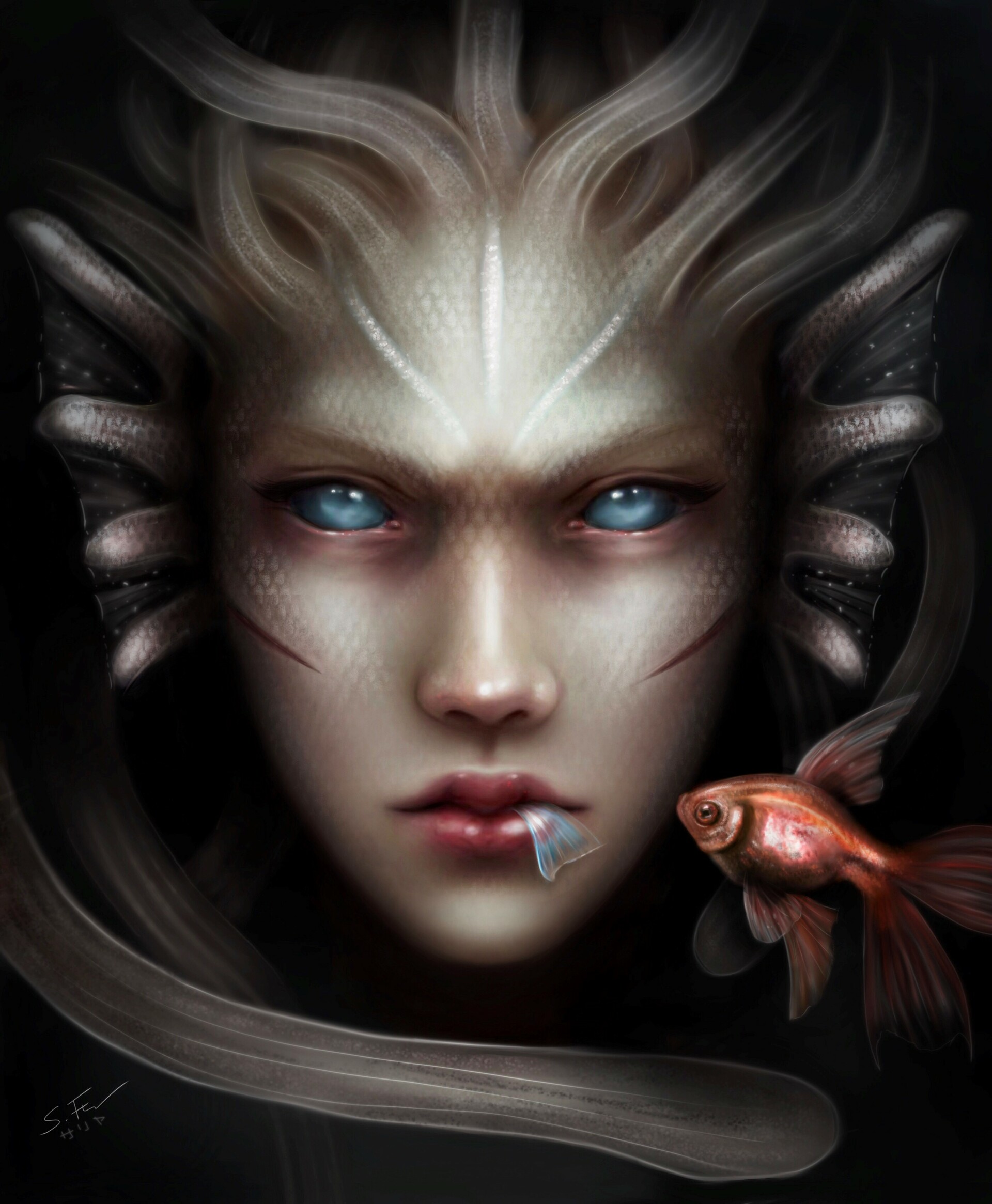 ArtStation - Daemon of the Pond