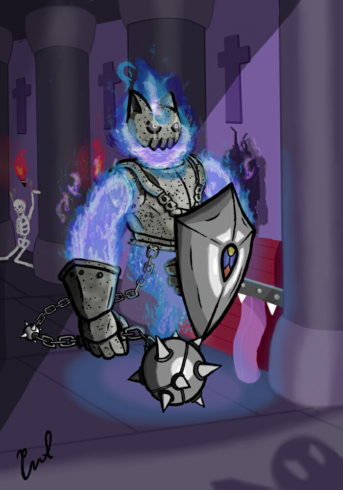 ArtStation - haunted armor