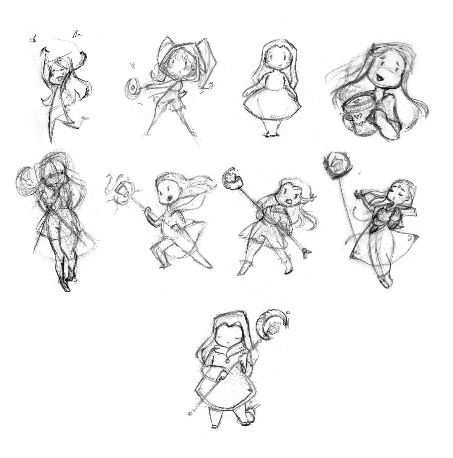 Melissa Dawe - White Mage and Rabbit Prince