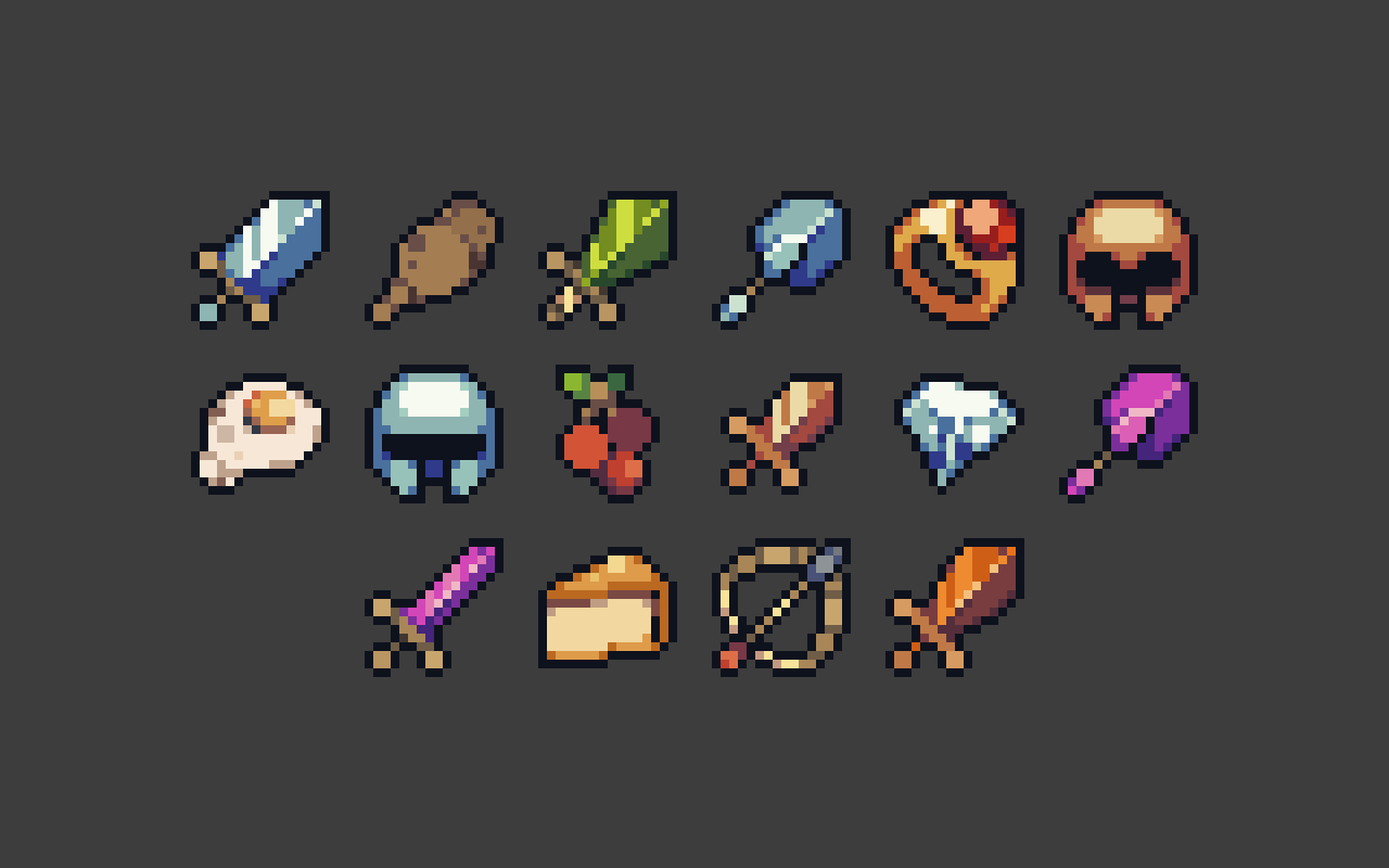 ArtStation - More 16x16 RPG Items