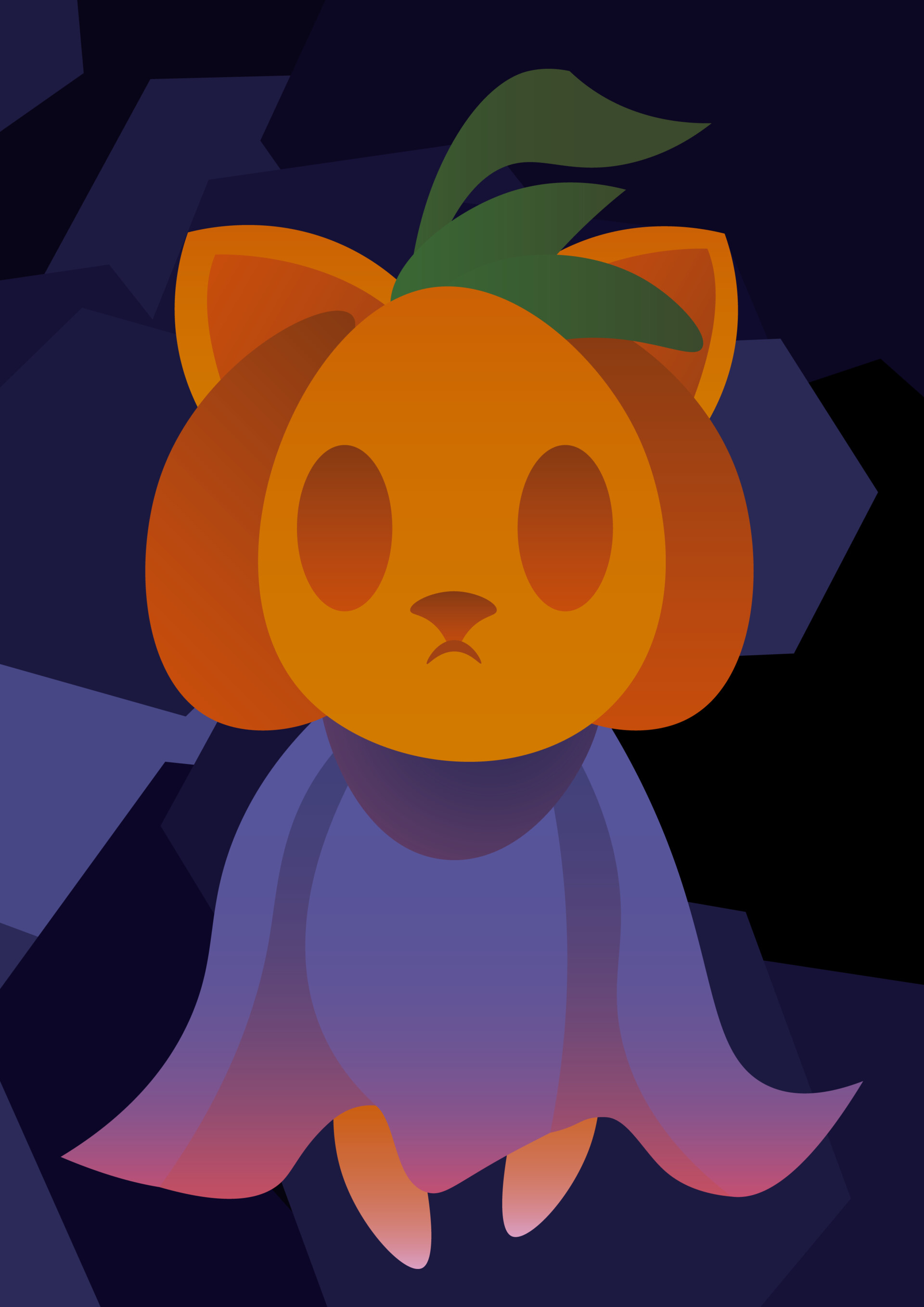ArtStation - pumpkin cat