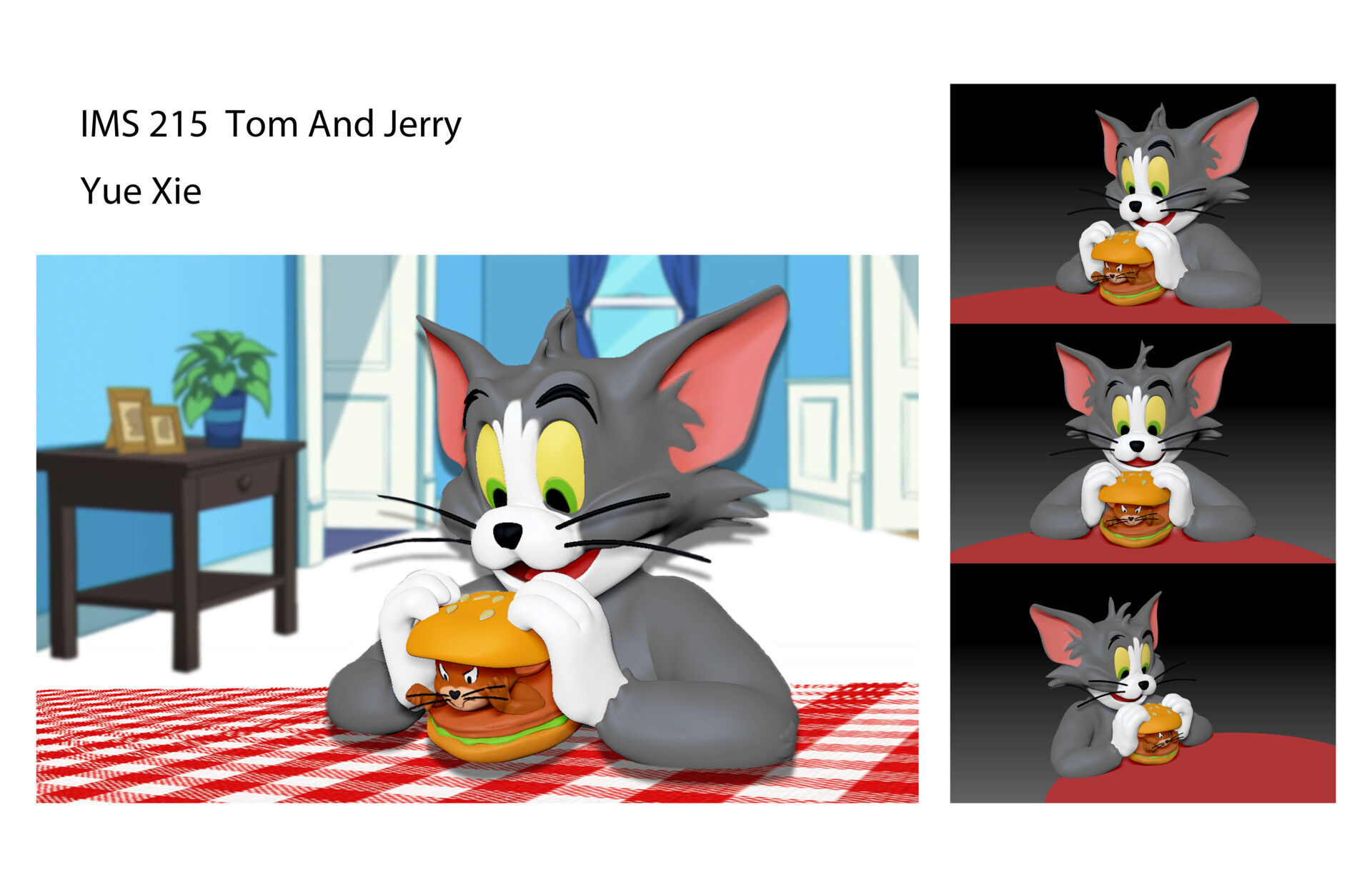 ArtStation - IMS 215 Final Project - Tom And Jerry