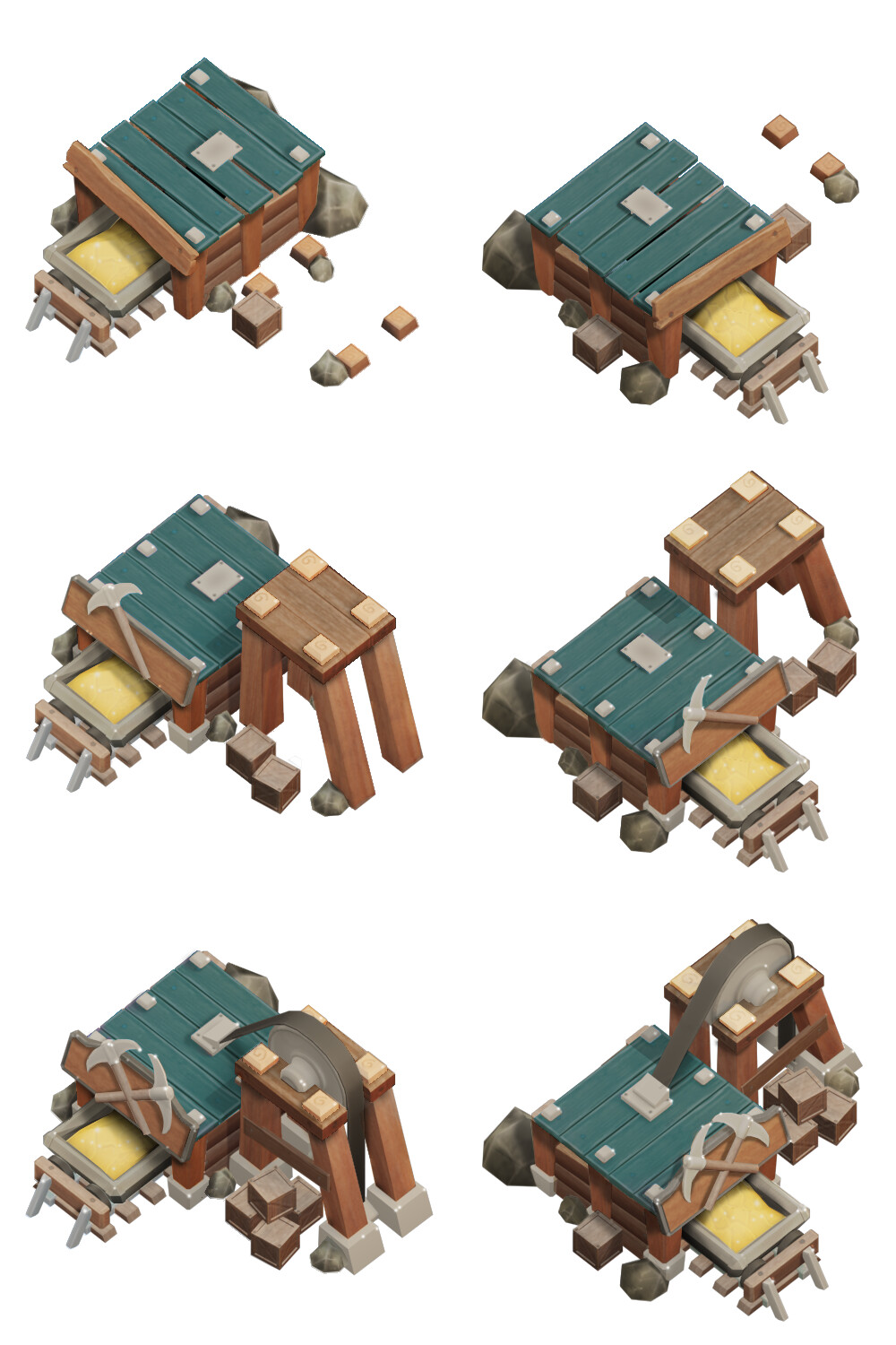 ArtStation - Stylized Gold Mine