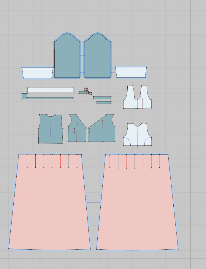 Traditional Hanbok Pattern