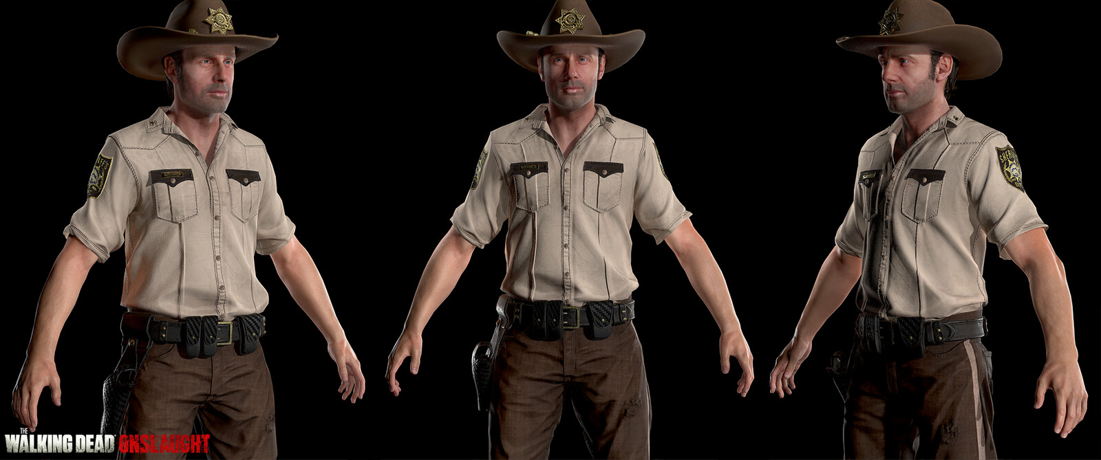 Nestor Villegas II - Sheriff Rick Grimes - The Walking Dead Onslaught