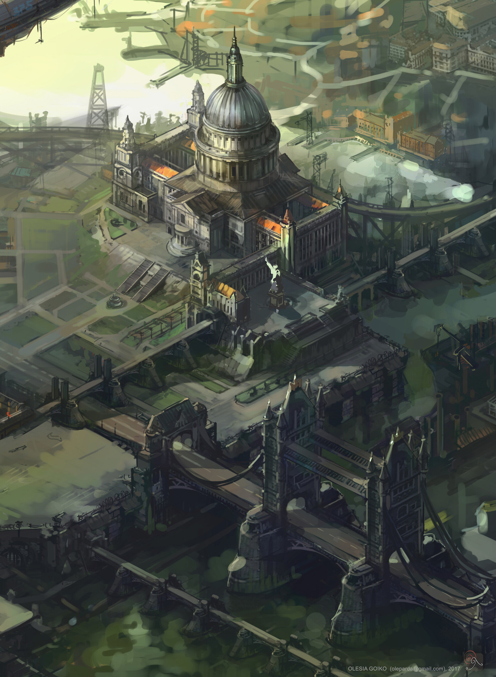 Olesia Hoiko - Steampunk Alternative Britain