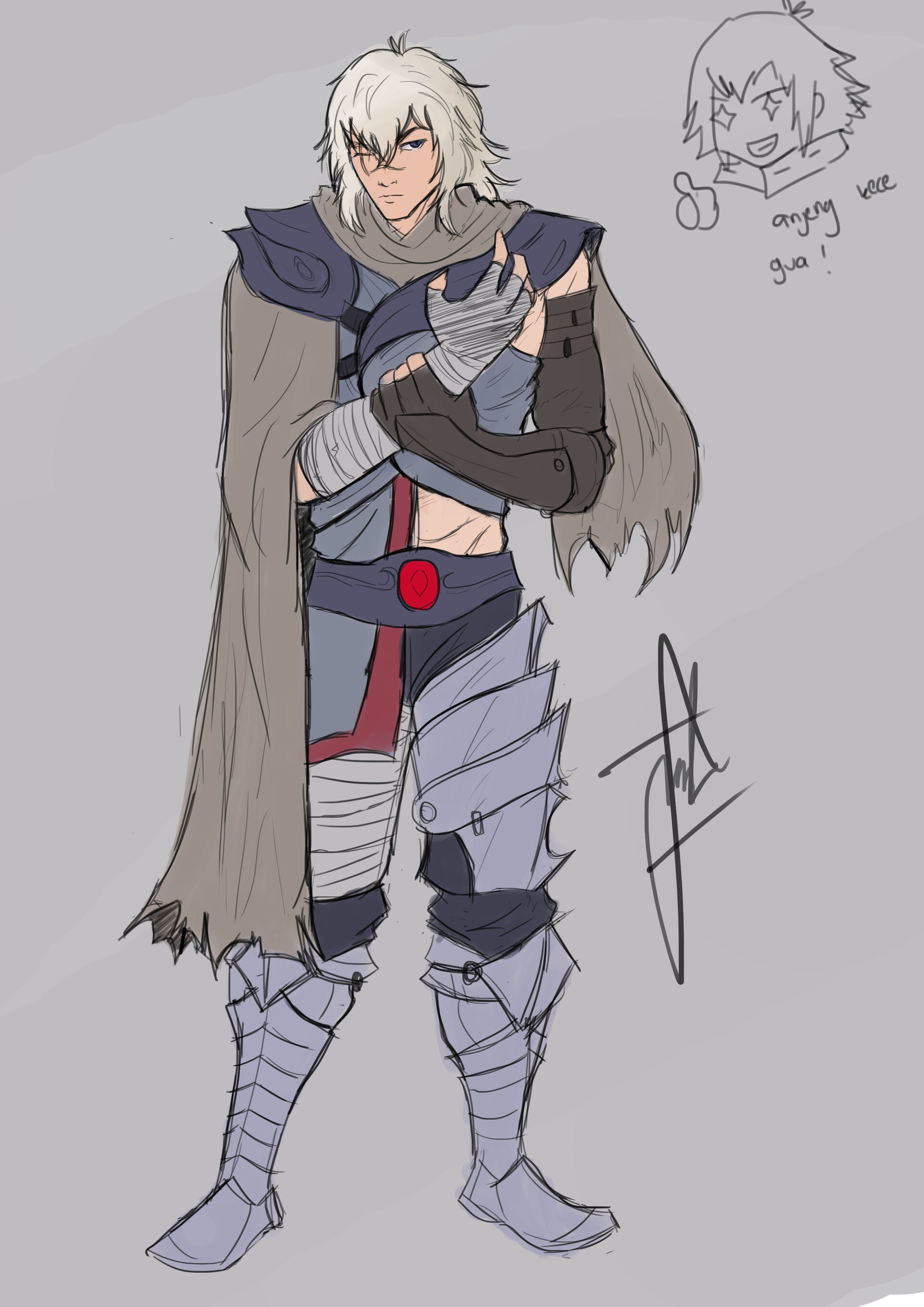ArtStation - Original Character Concept Art "Kira"