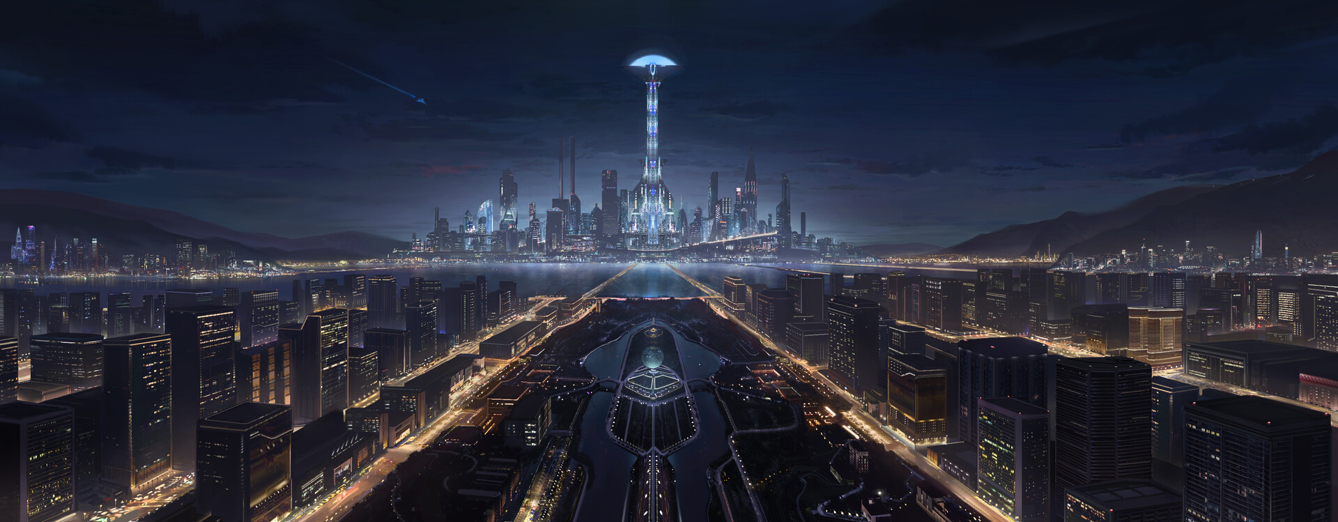 ArtStation - Futuristic city