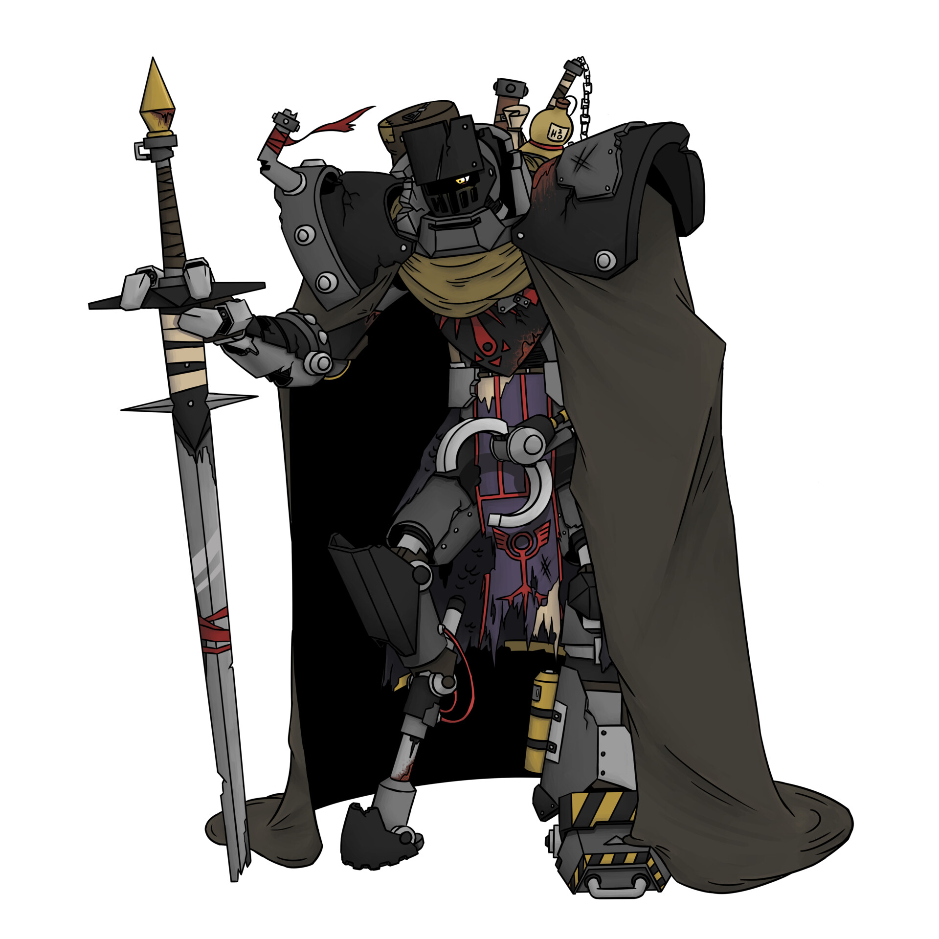 ArtStation - BlackKnightmon concepts