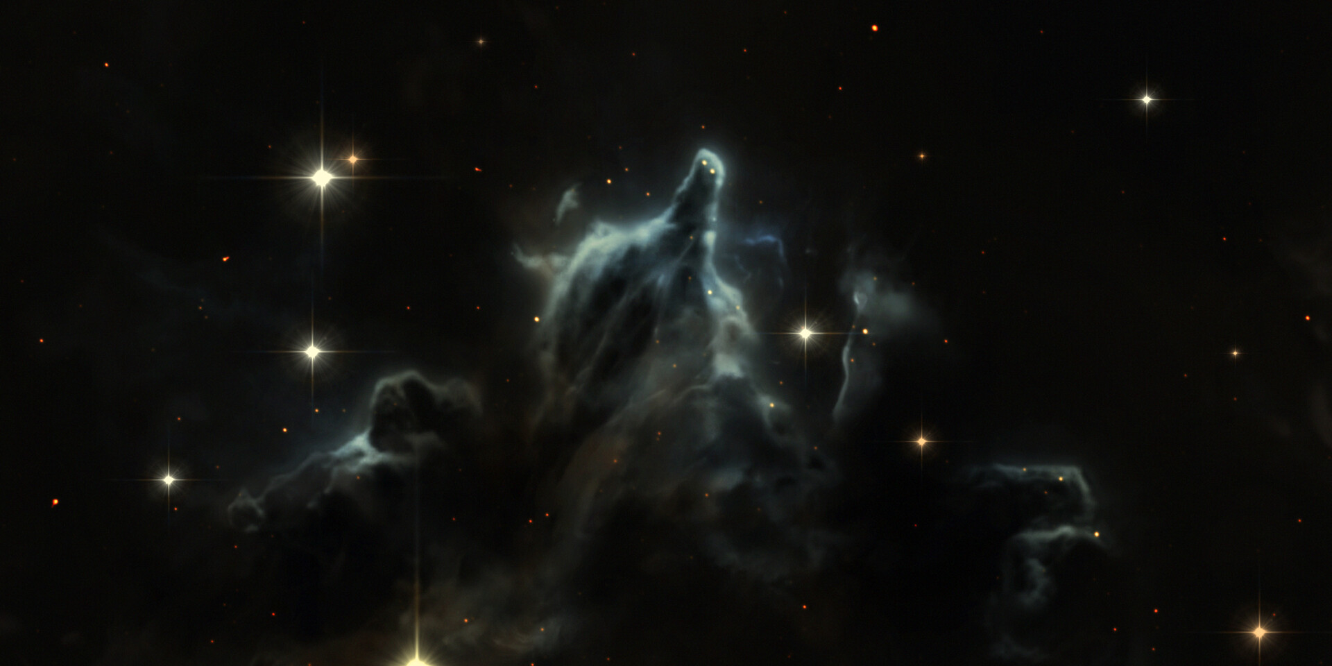 ArtStation - Devil's Horn Nebula