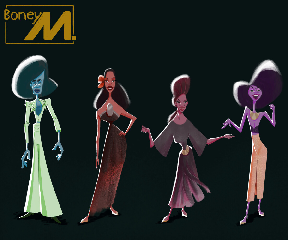 ArtStation - Boney M- Lineup