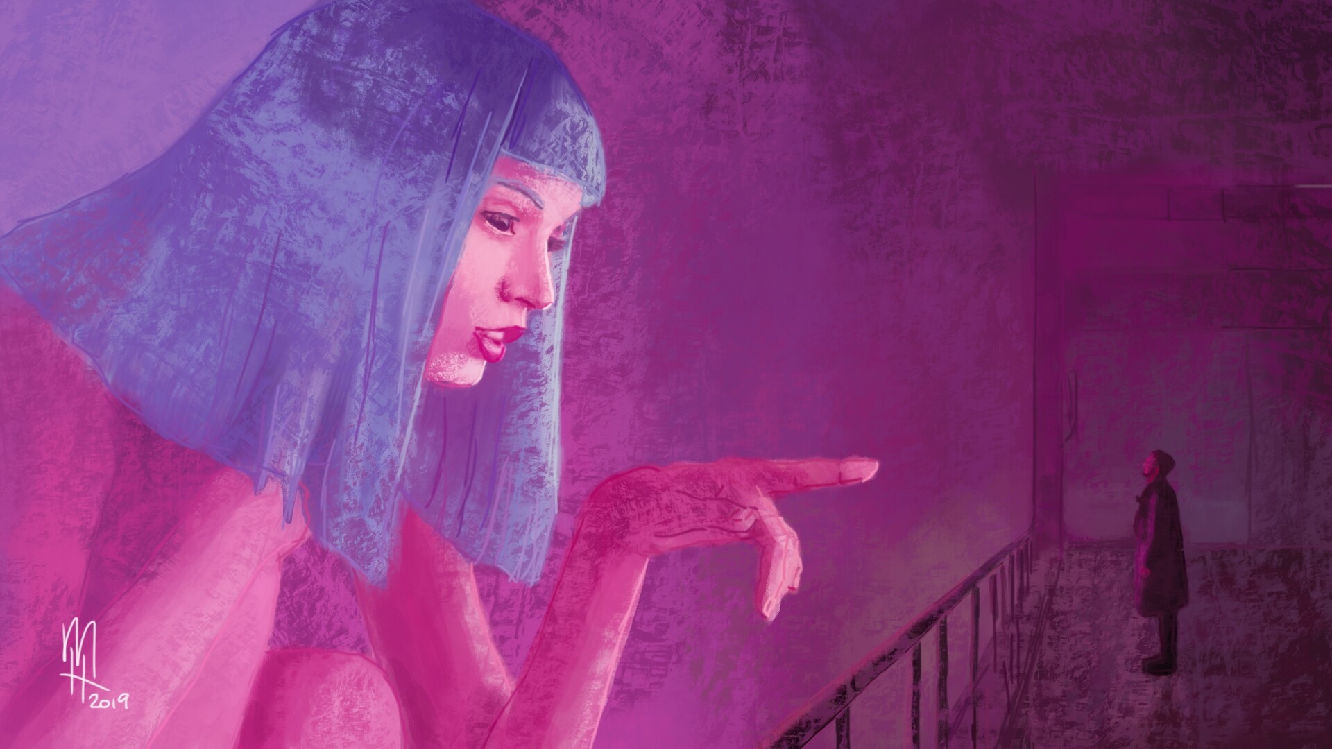 ArtStation - Blade Runner 2049 - Joi Study