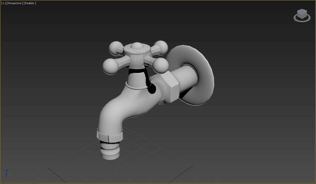 ArtStation - 3D Water Tap