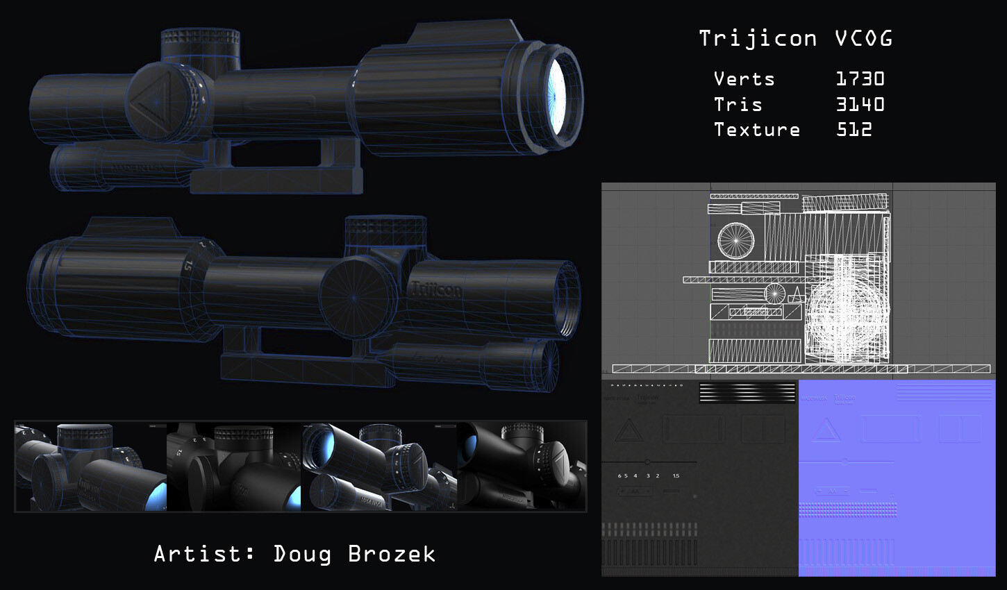Doug Brozek - Trijicon VCOG Scope