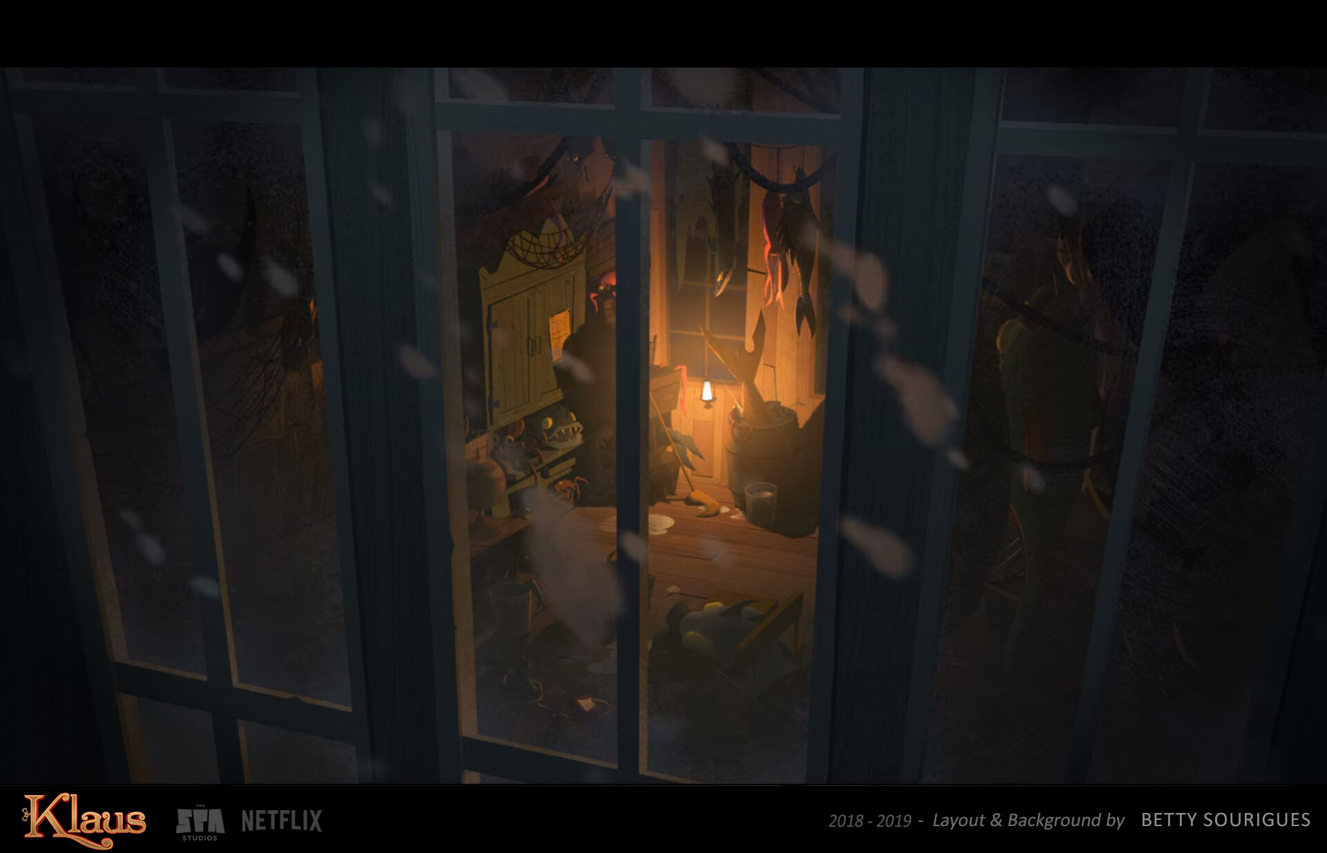 ArtStation - Klaus Backgrounds - Alva's fish market
