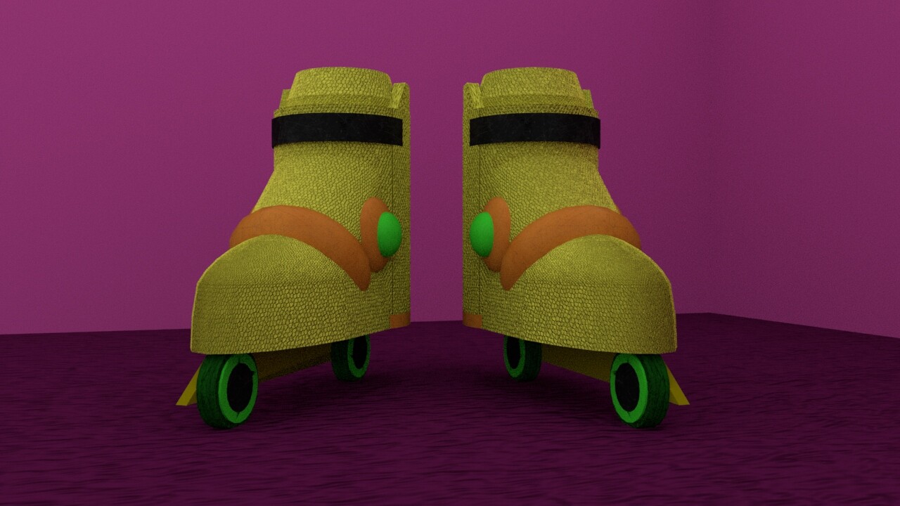 ArtStation - Roller Skates