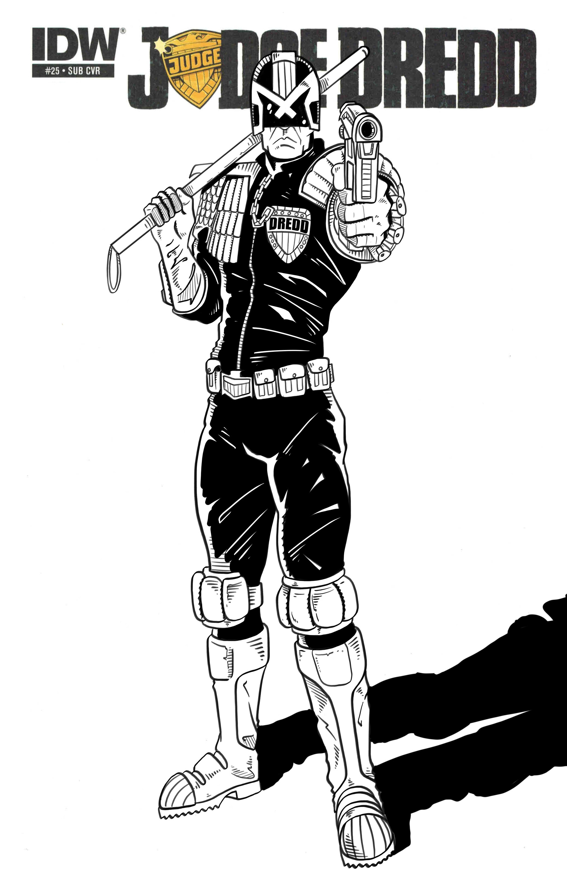 ArtStation - Judge Dredd