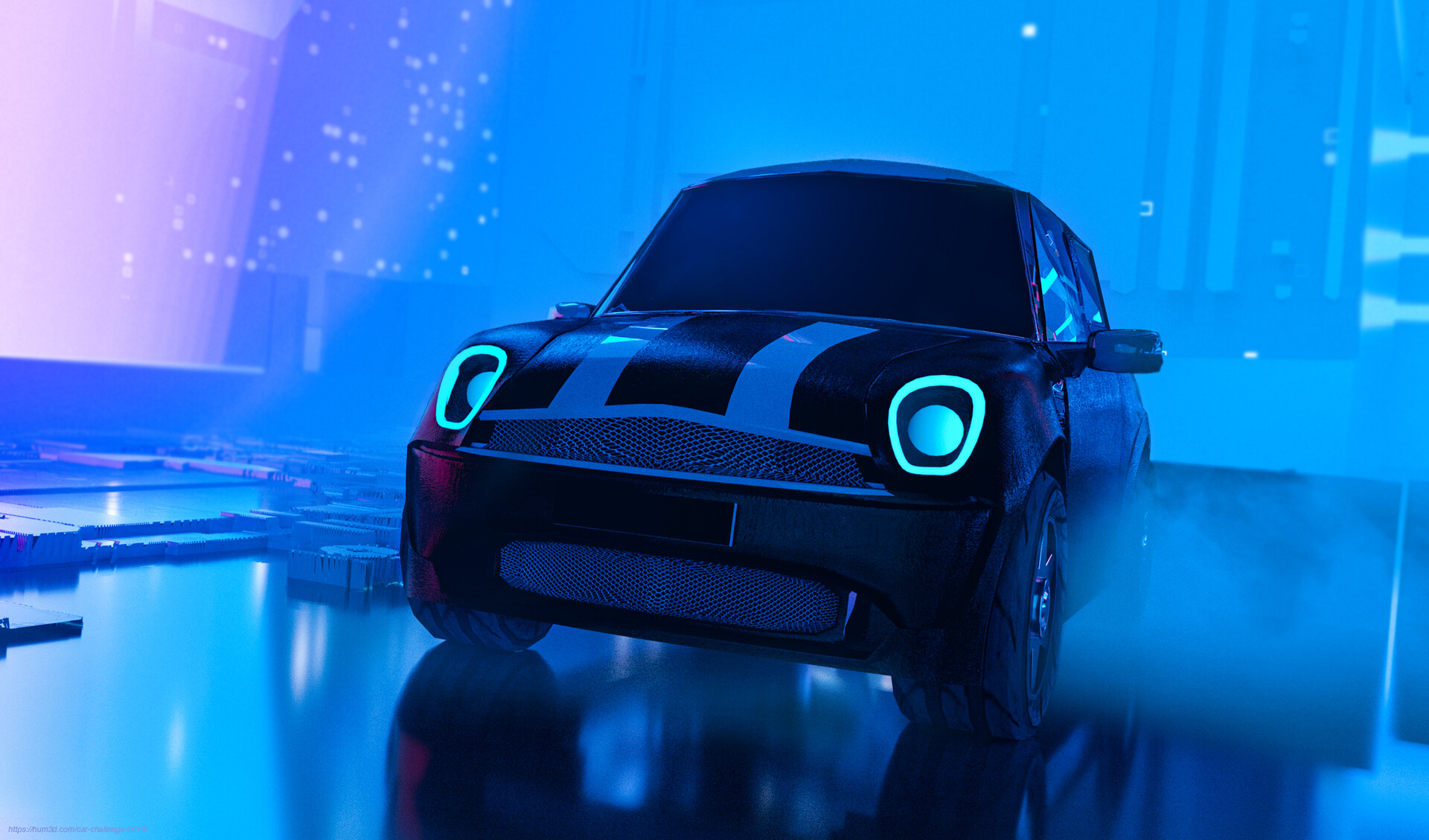 ArtStation - Mini Cooper